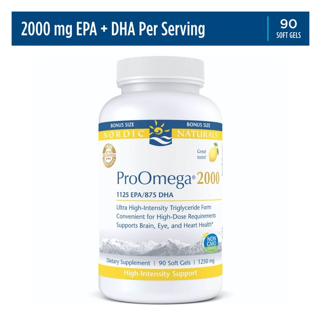 Nordic Naturals ProOmega Joint Support Softgels, 2000 Mg EPA & DHA Fish ...