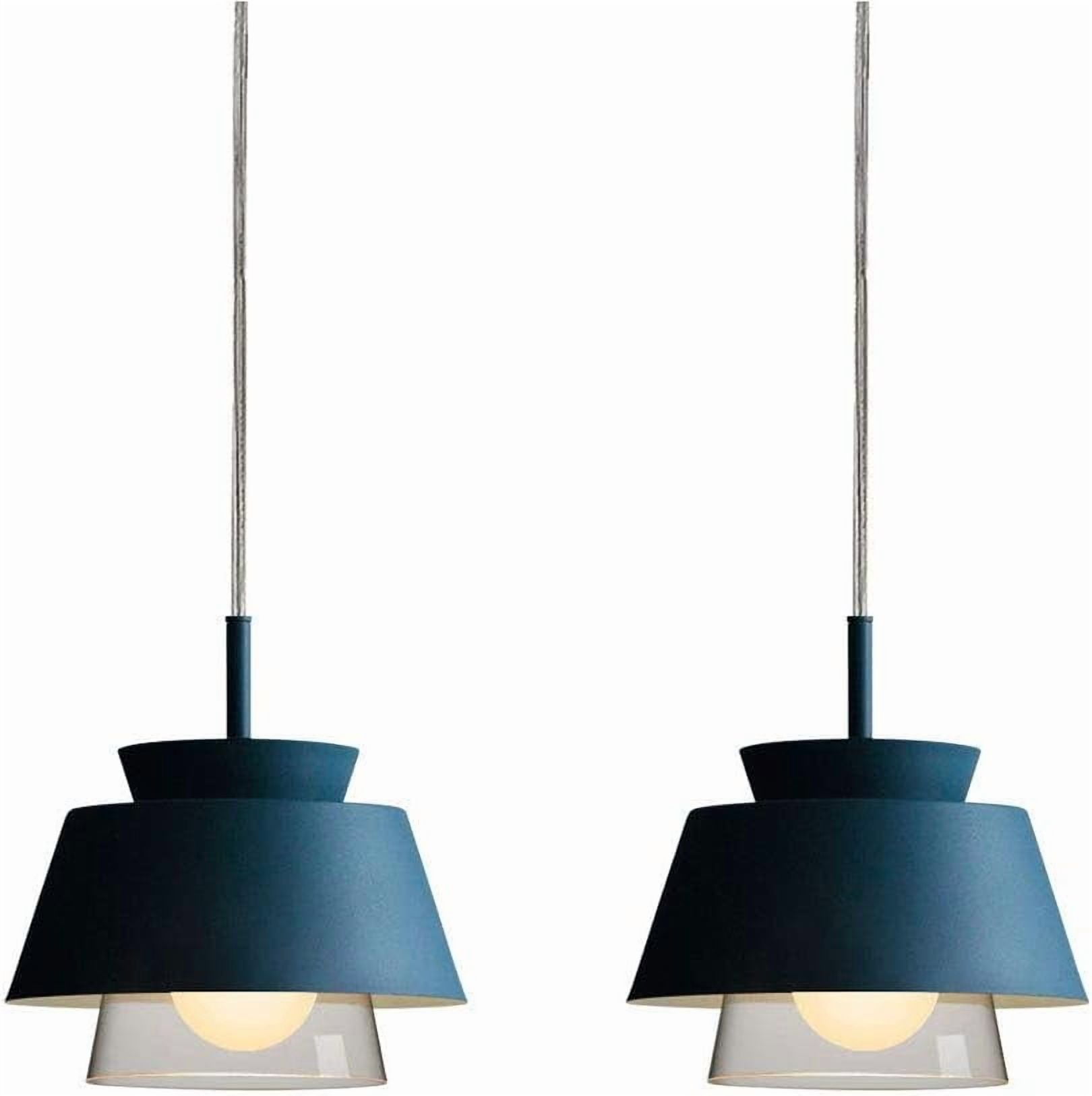 Nordic Pendant Light, Metal Hanging Ceiling Lights Fixture with Clear ...