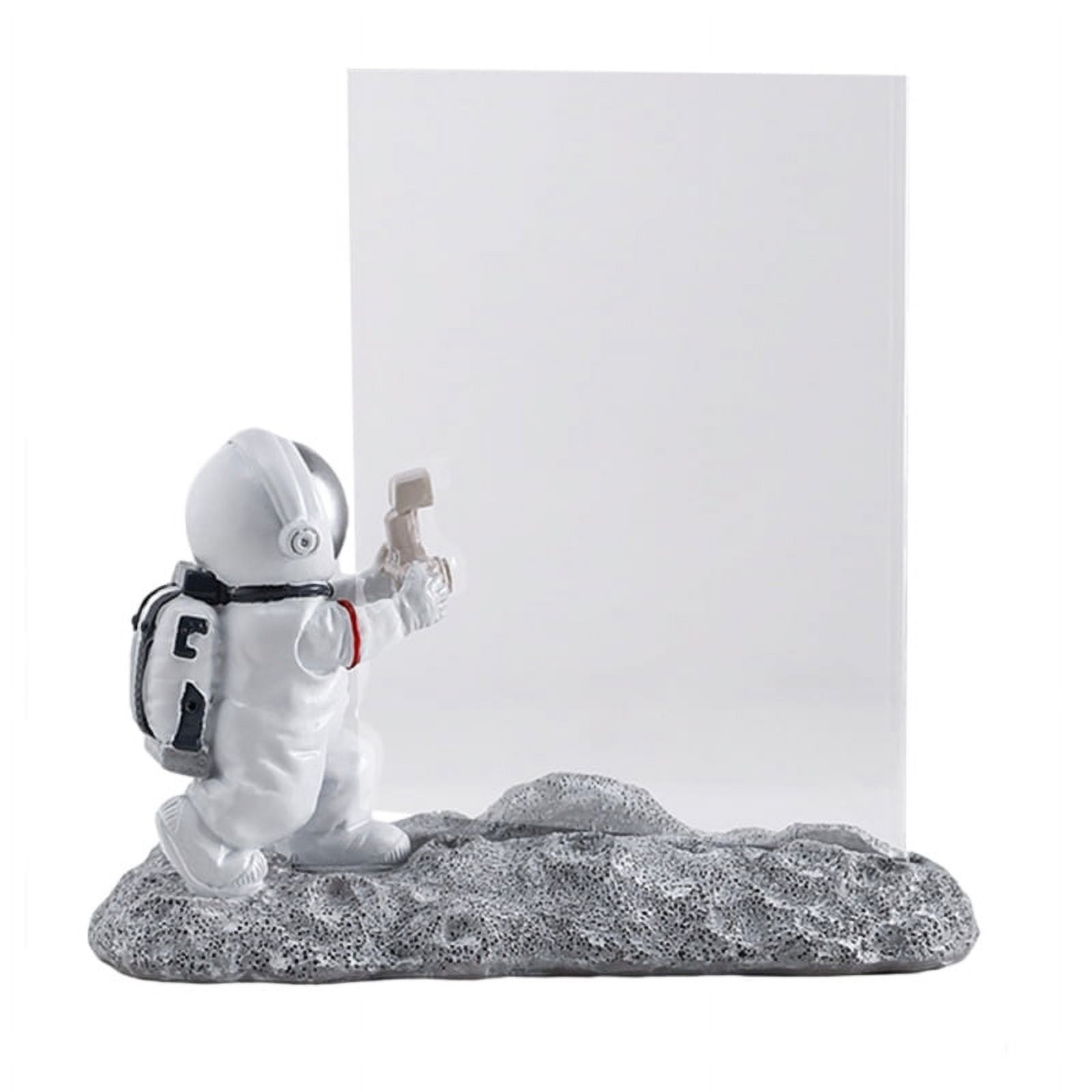 Nordic Picture Frame Clear Acrylic Astronaut Figurine Photo Frame for ...