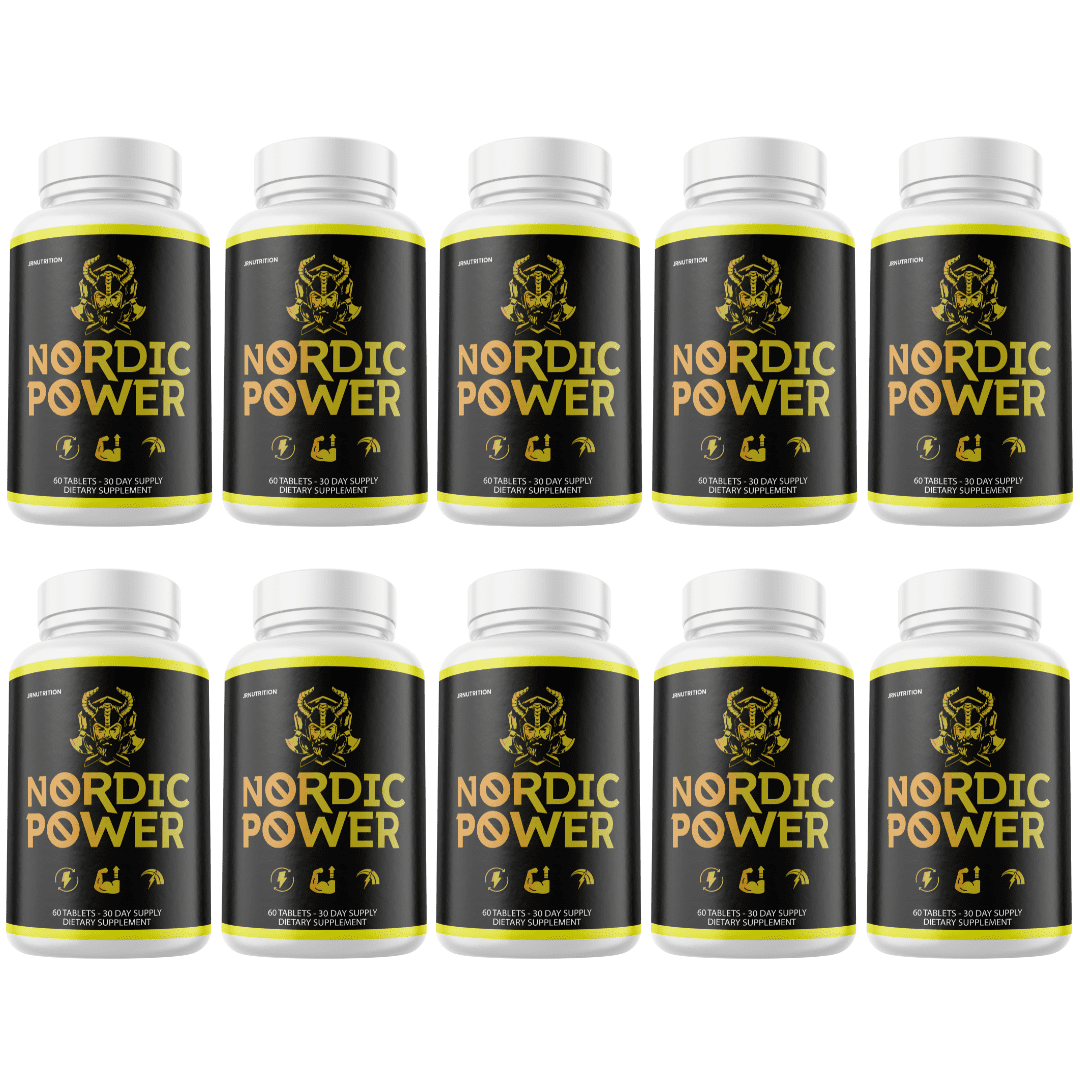 Nordic Power ed Pills, NordicPower for Men, Energy & Vitality - 10 ...