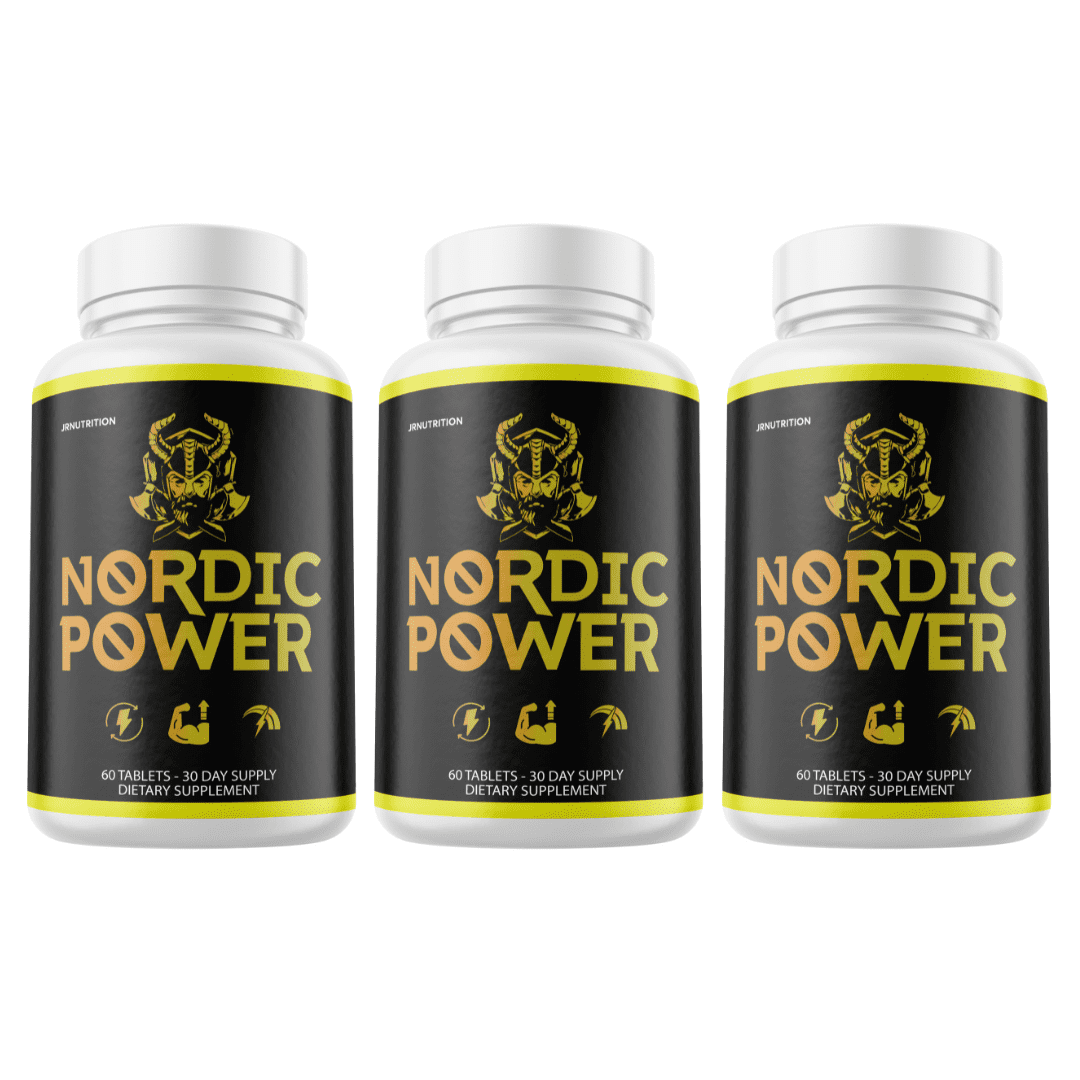 Nordic Power ed Pills, NordicPower for Men, Energy & Vitality - 3 ...