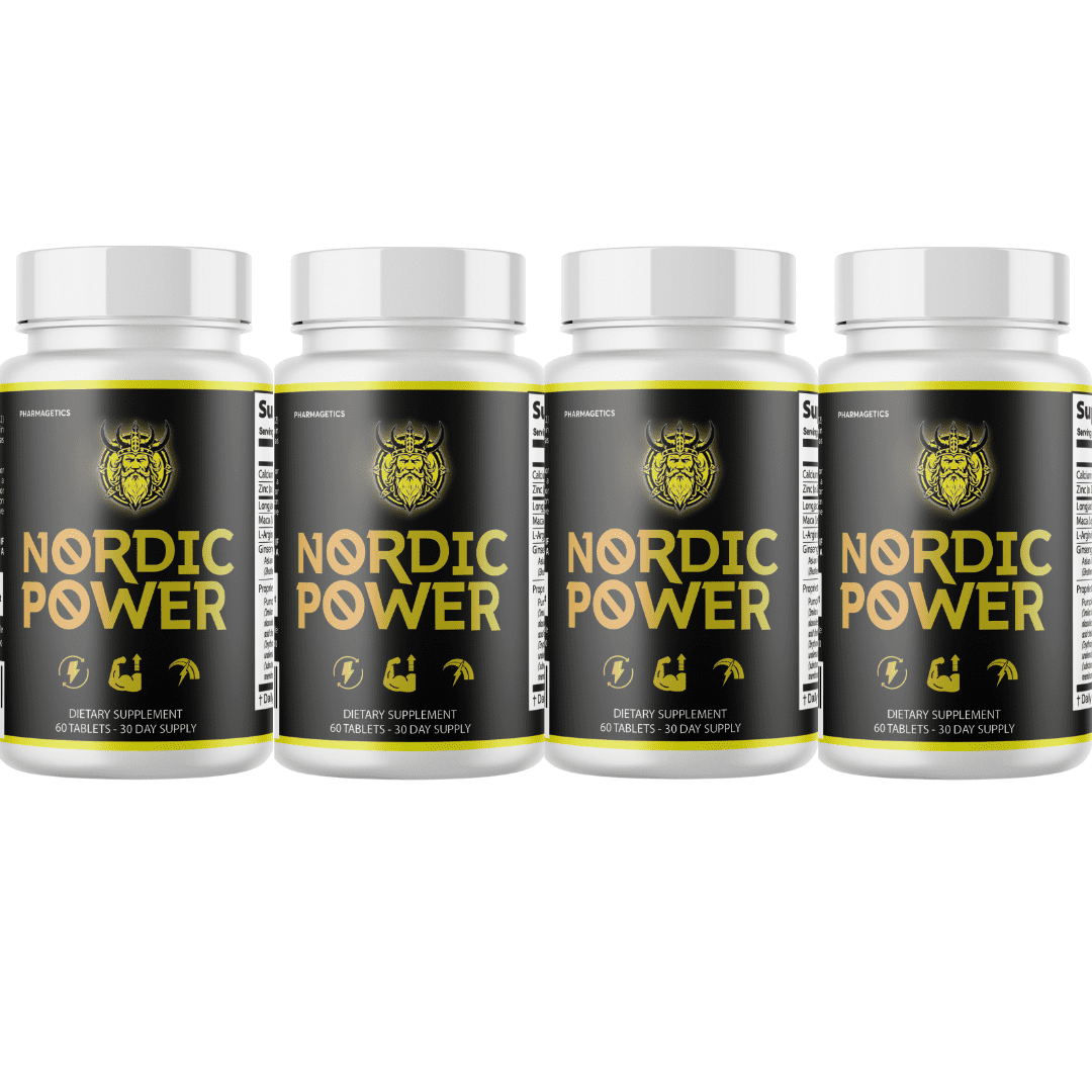 Nordic Power ed Pills, NordicPower for Men, Energy & Vitality - 4 ...