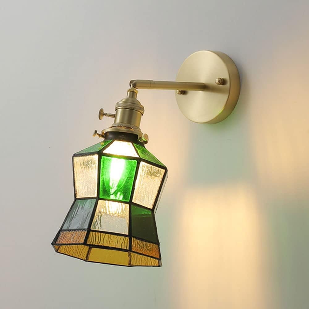 Nordic Retro Wall Light Creative Glass Wall Lamp with Pull Switch ...