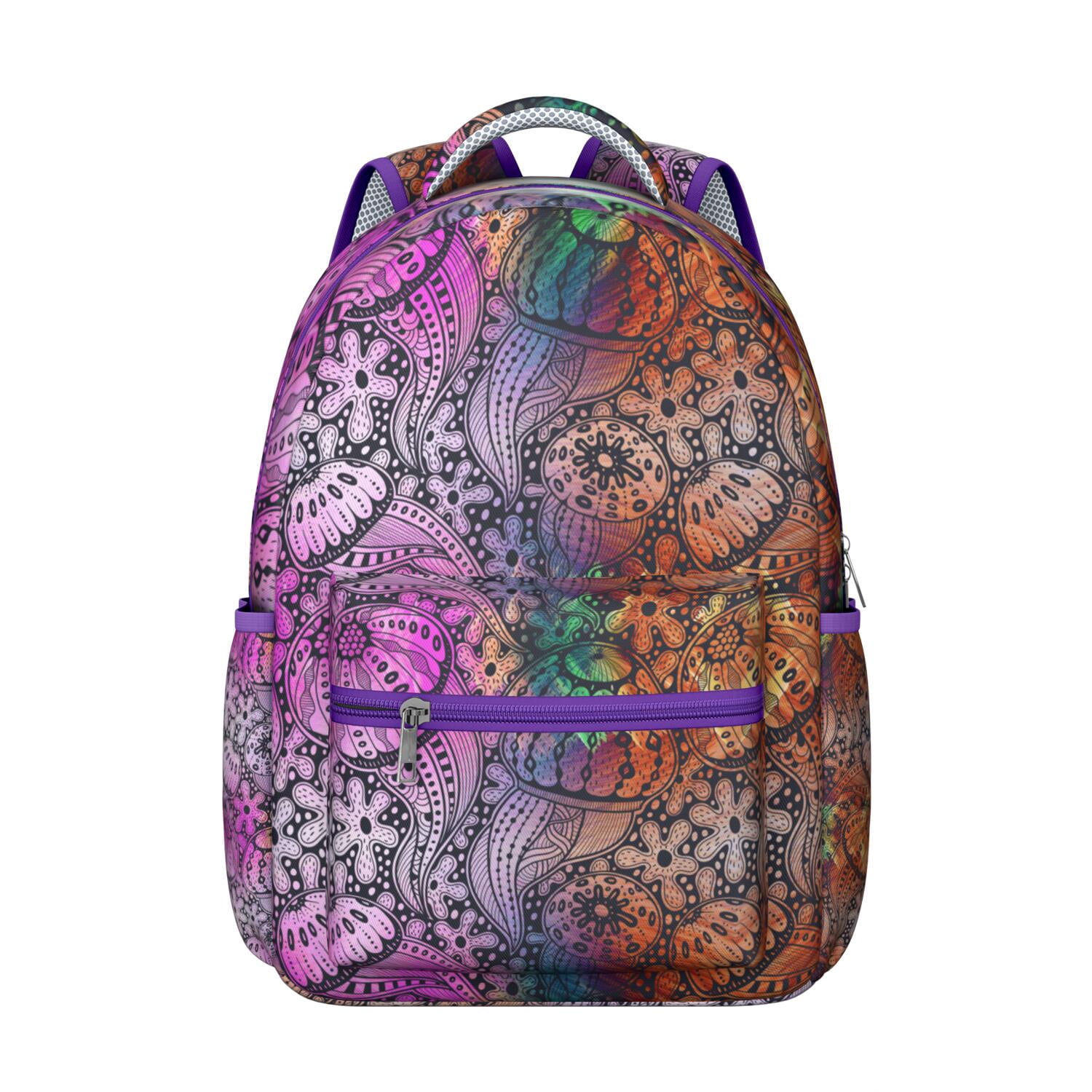 Nordic Rustic Style Student Backpack - Spacious Main Compartment ...