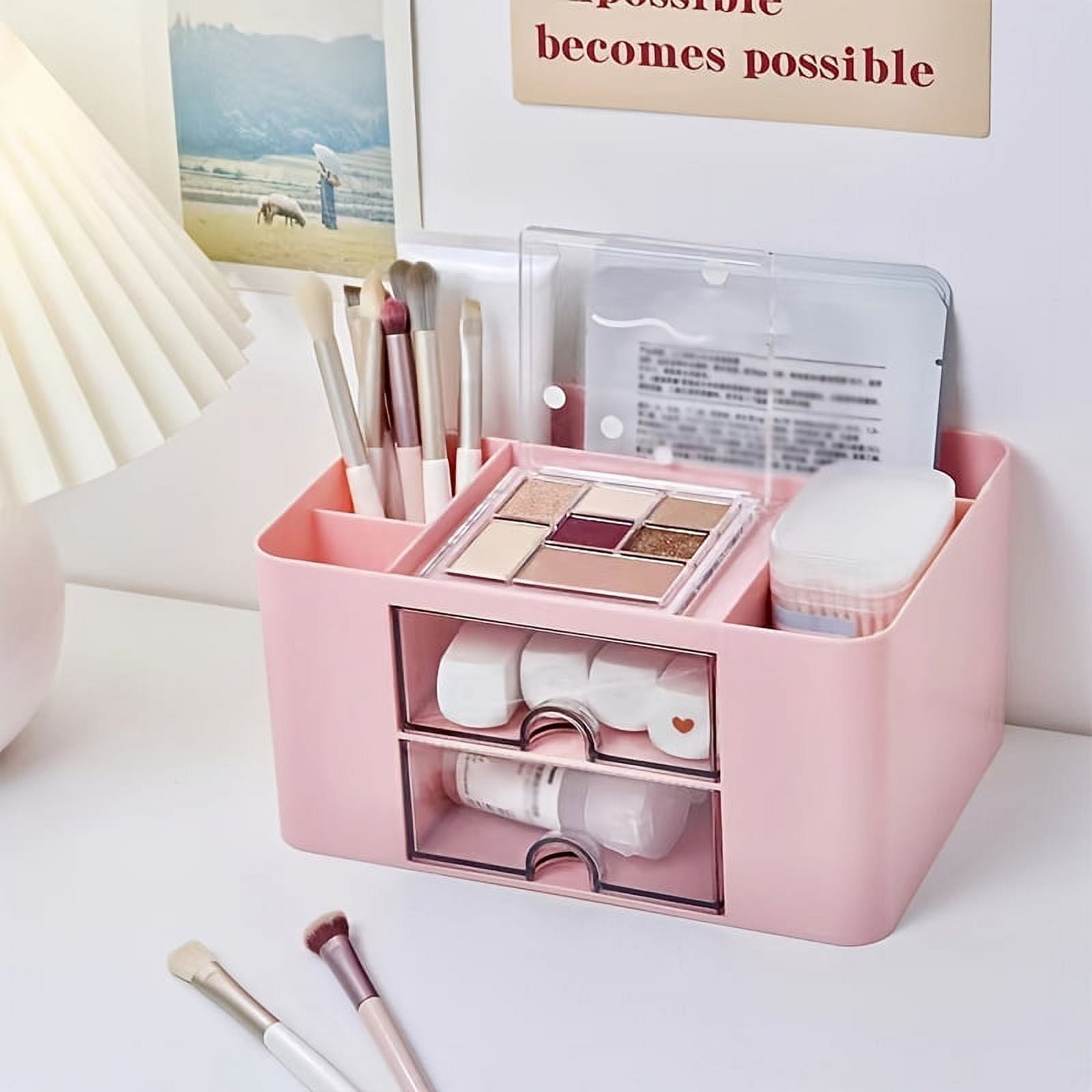 Nordic Simple Desk Drawer Office Storage Box Desktop Stationery Pencil ...