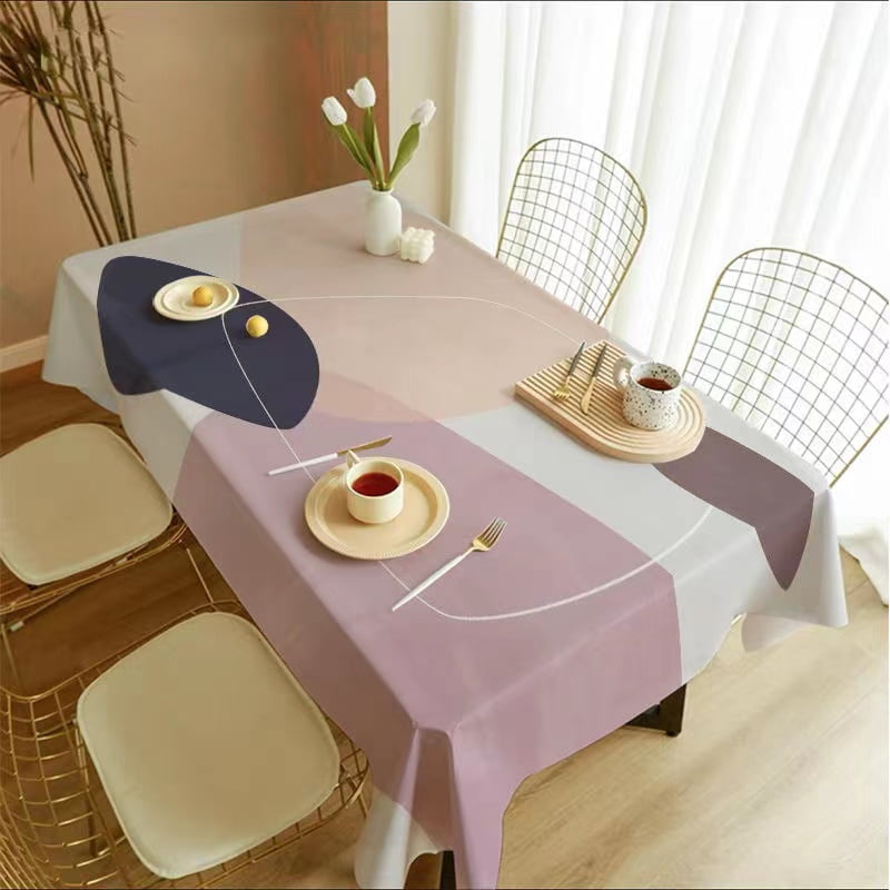 Nordic Simple Rectangular Tablecloth for Dining Table Living Room Table ...
