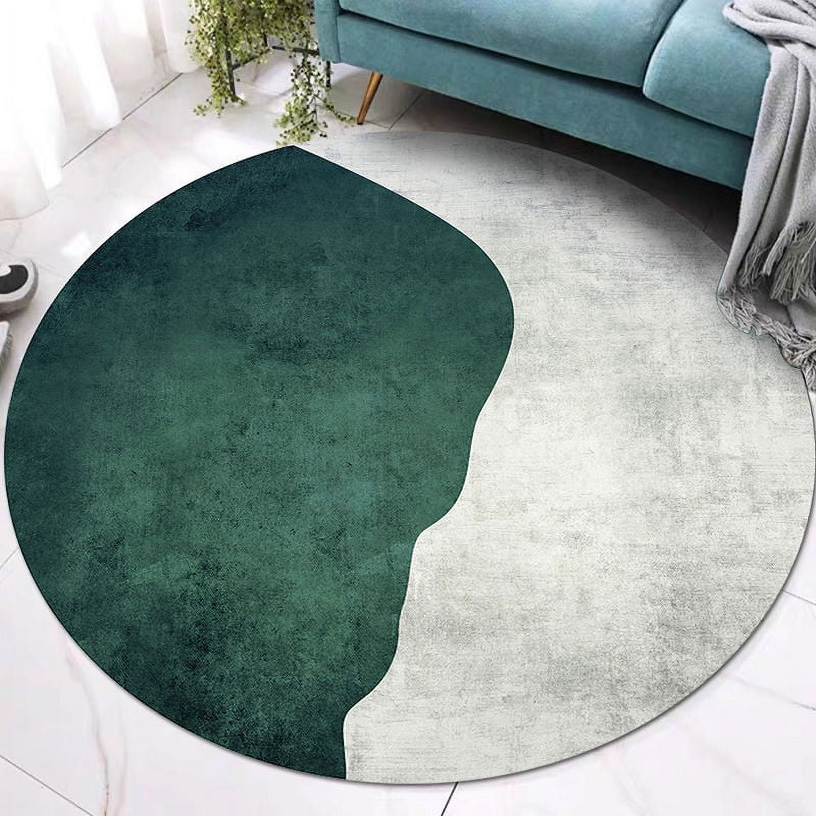 Nordic Simple Round Carpets Modern Living Room Sofa Coffee Tables Rug ...