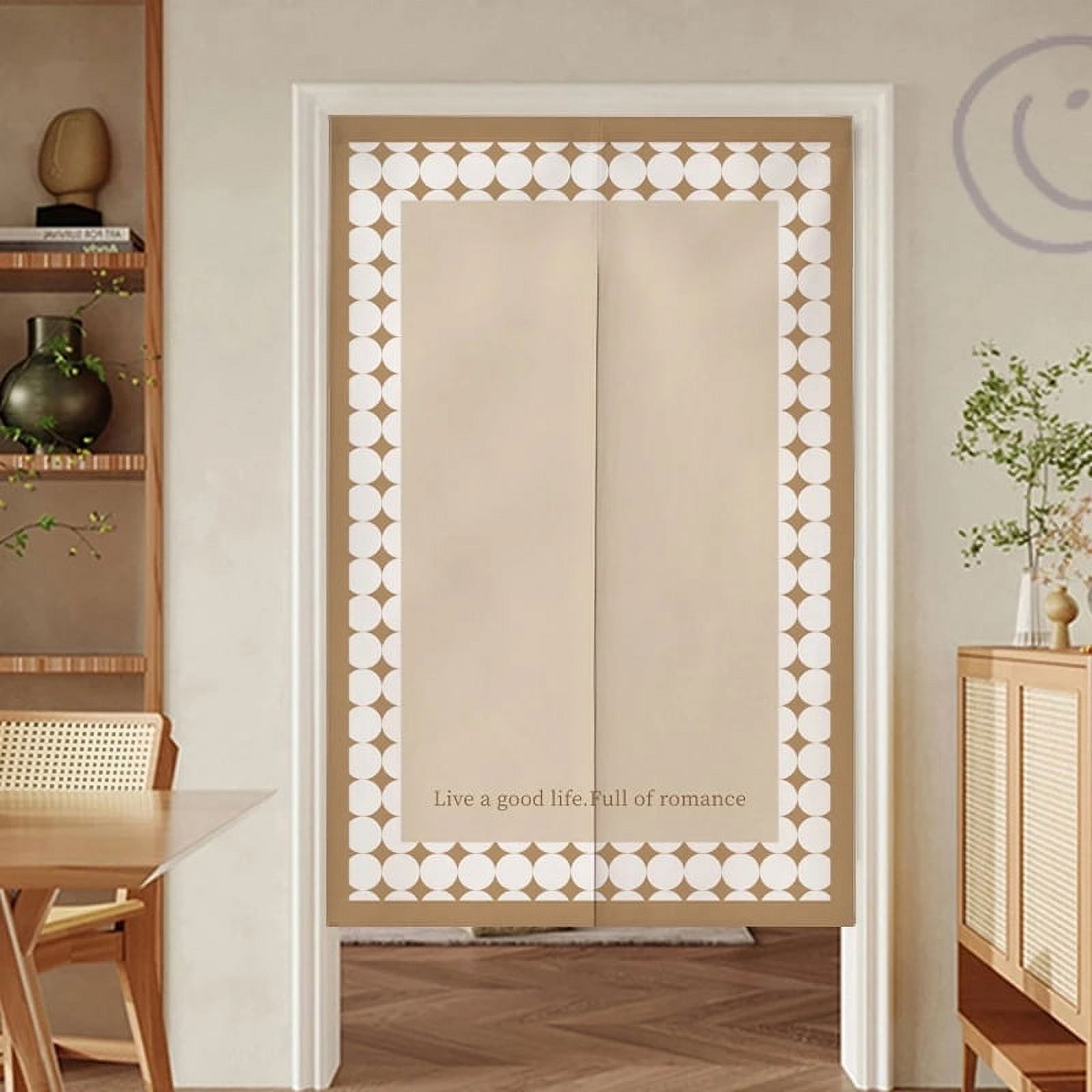 Nordic Simple Style Door Curtain Doorway Partition Noren Kitchen ...