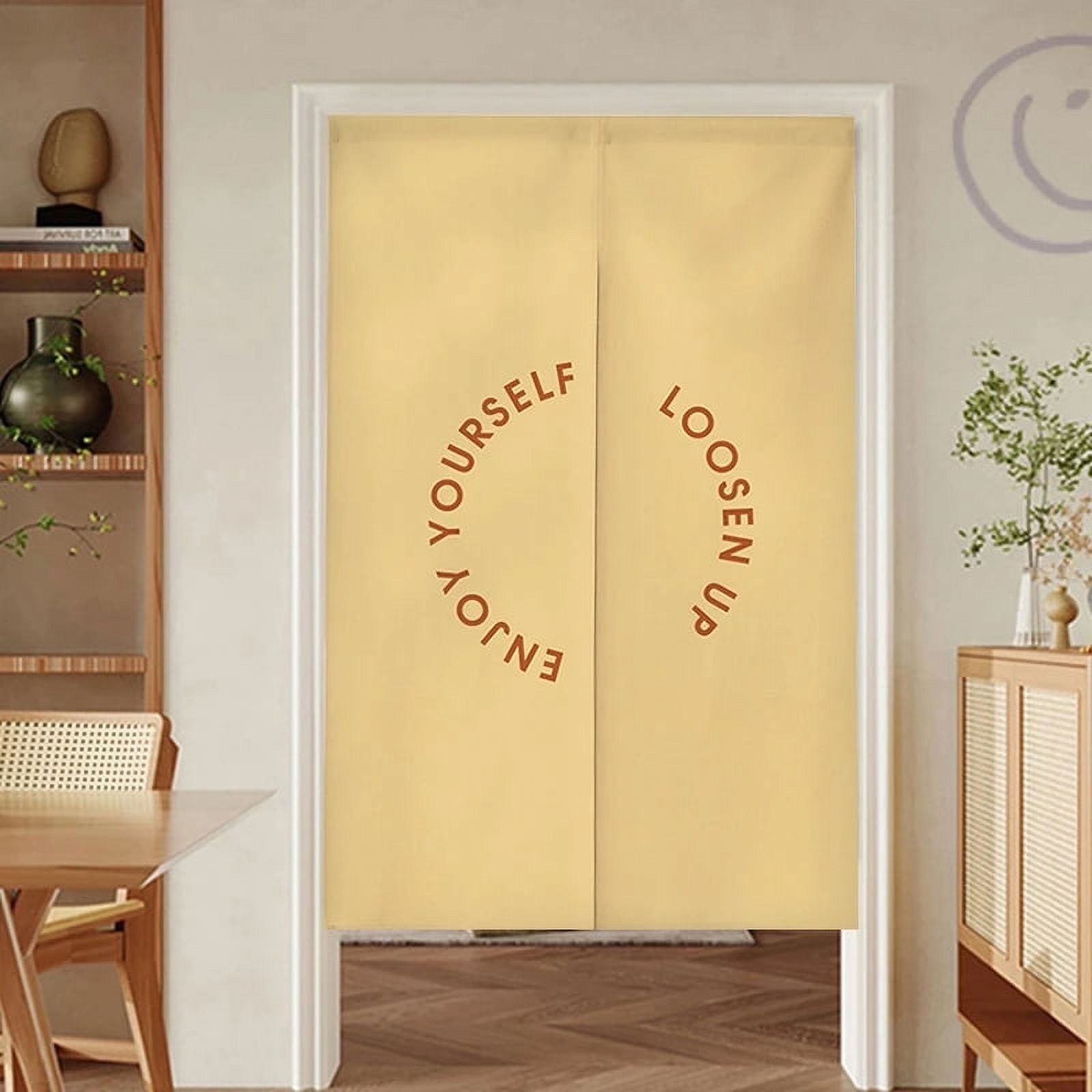 Nordic Simple Style Door Curtain Doorway Partition Noren Kitchen ...