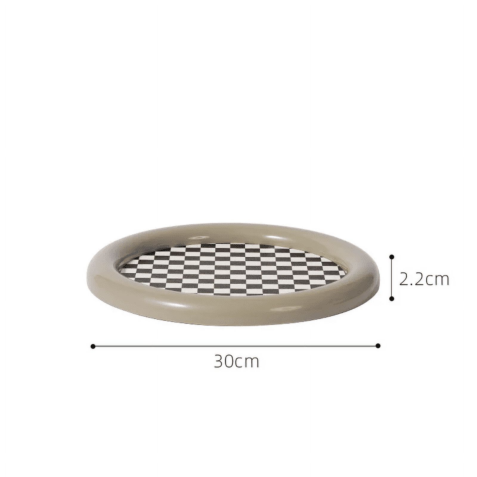 Nordic Style Black and White Checkered Color Tray Aromatherapy Lipstick ...