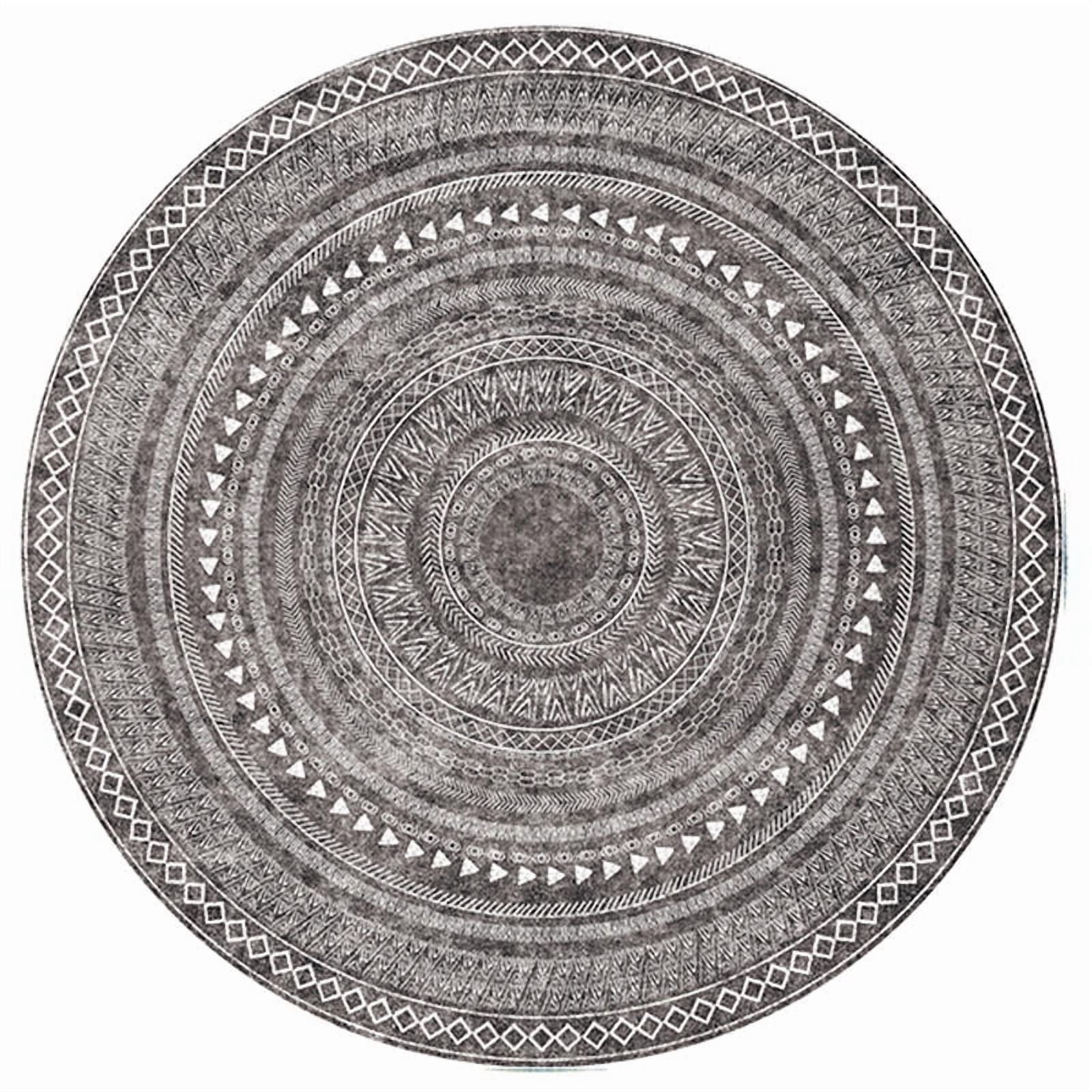 Nordic Style Round Carpets For Living Room Modern Computer Chair Mat ...