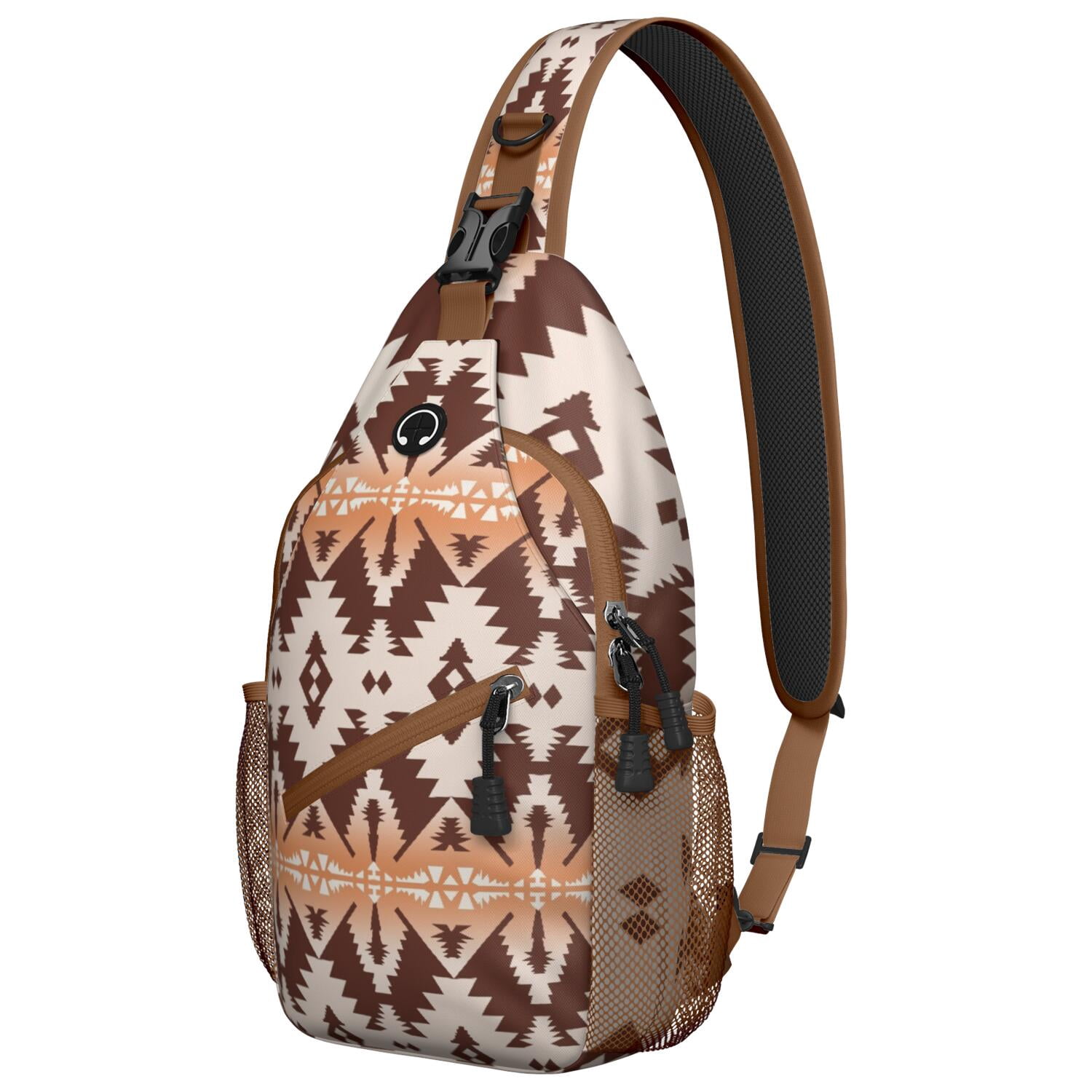Nordic Style Sling Backpack Lightweight Travel Crossbody Bag with ...