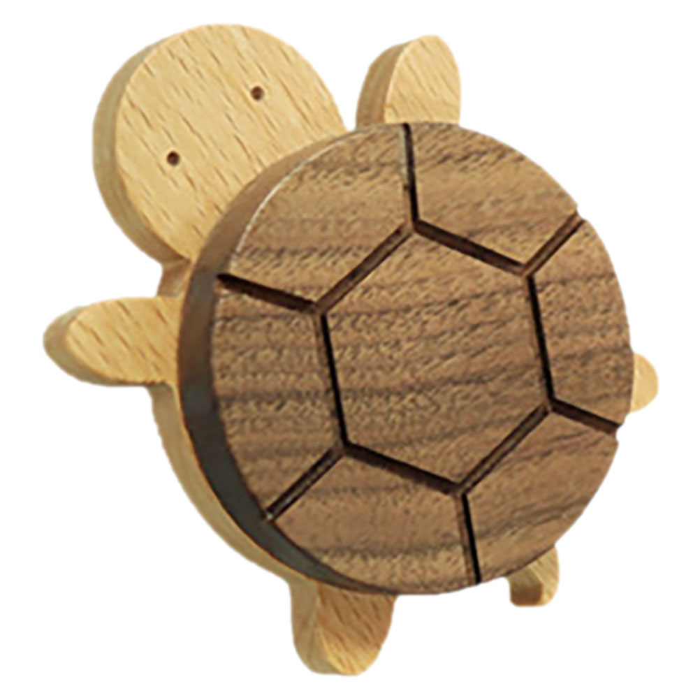 Nordic Style Wall Hanging Clothes Hook Rack Children's Room Turtle ...
