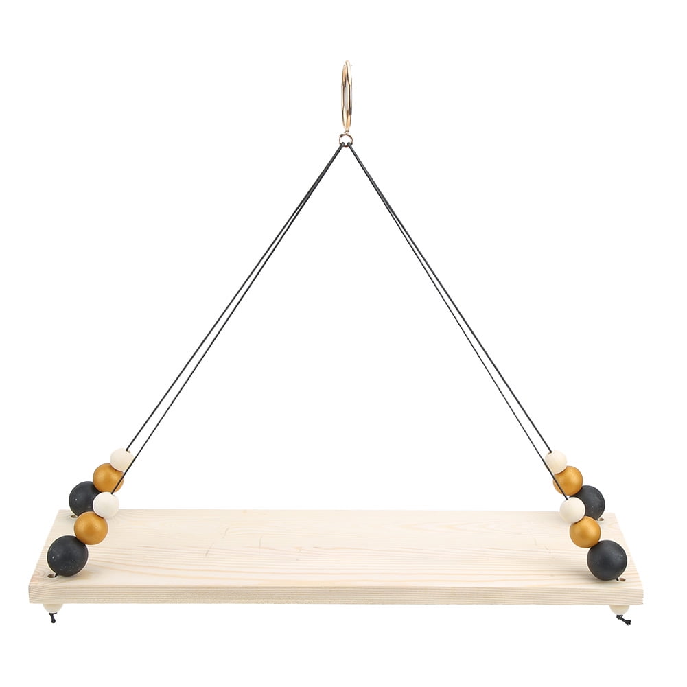 Nordic Style Wooden Hanging Rack Stand Shelf for Home Decor - Walmart.com