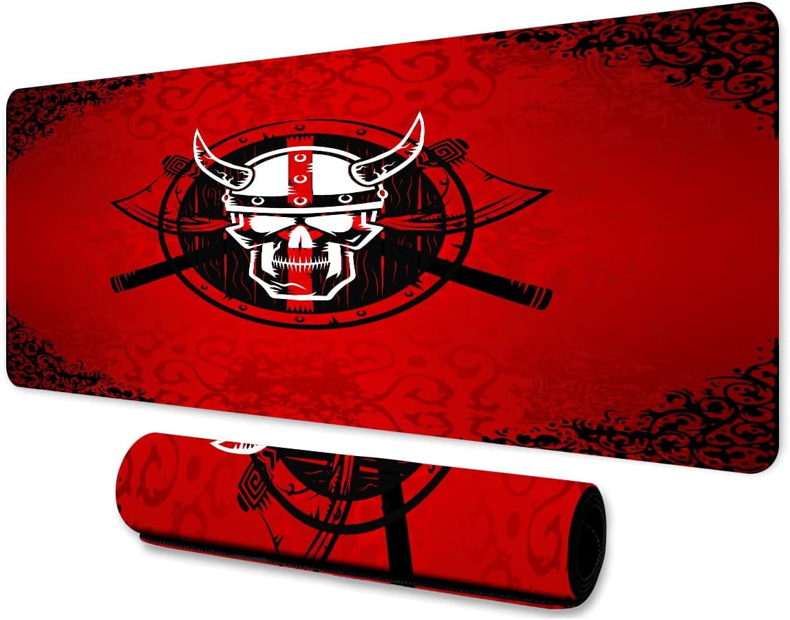 Nordic Viking Large Mousepad 31.5x11.8 Inches Mysterious Greek ...