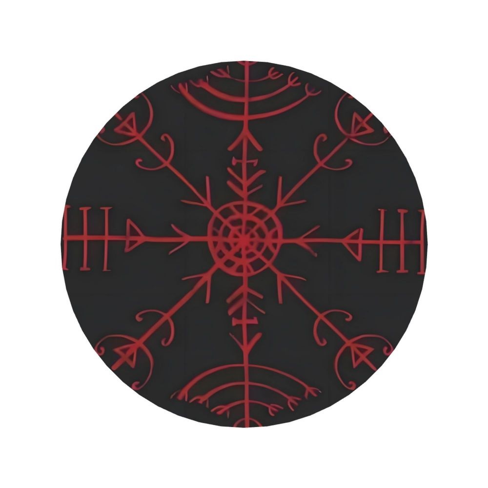 Nordic Viking Vegvisir Acrylic Magnetic Refrigerator Magnets Are ...
