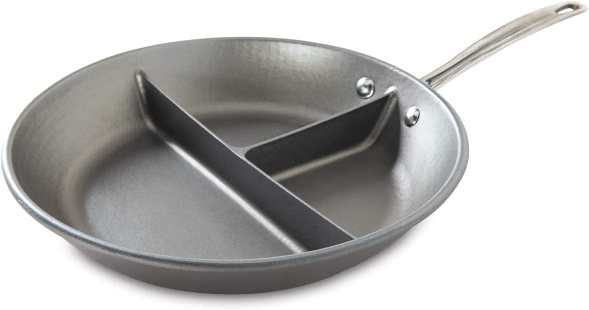 Nordic Ware - 14621 Nordic Ware Divided Sauce Pan, 3-in-1, Silver ...