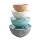 Nordic Ware 8- Piece Covered Bowl Set - Walmart.com