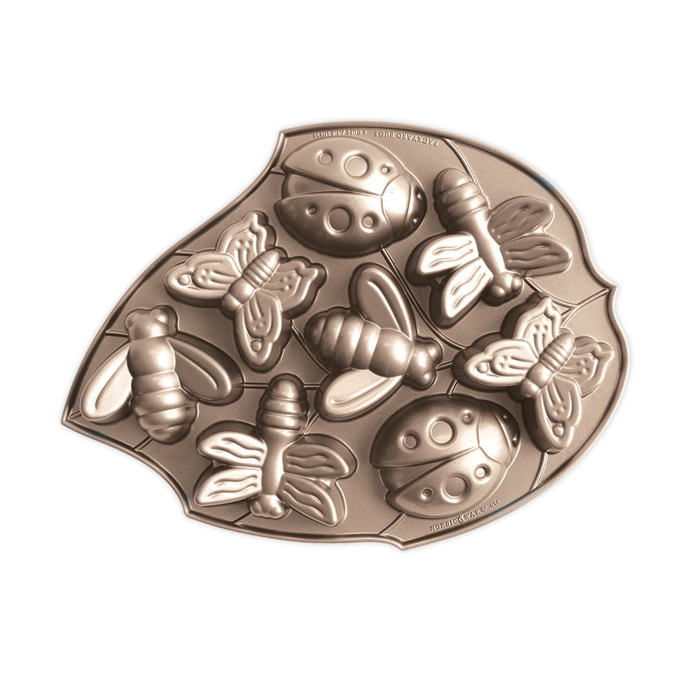 Nordic Ware Nonstick Baking Cake Pan, Backyard Bugs Design - Walmart.com