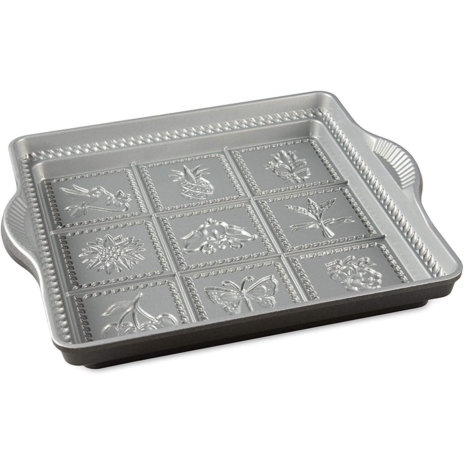 Nordic Ware CastIron Aluminum English Shortbread Pan - Walmart.com