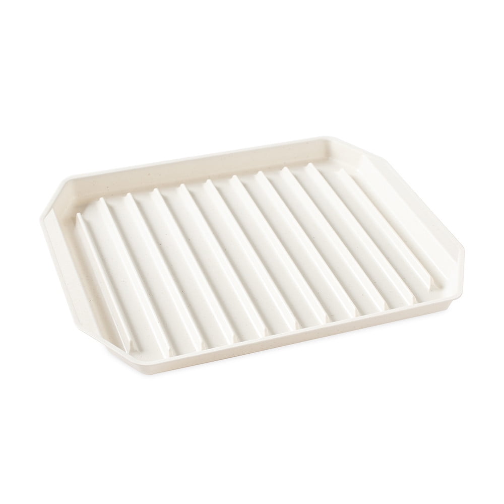 Nordic Ware Compact Bacon Rack, Microwave Safe Cooking Tray, Crisper ...