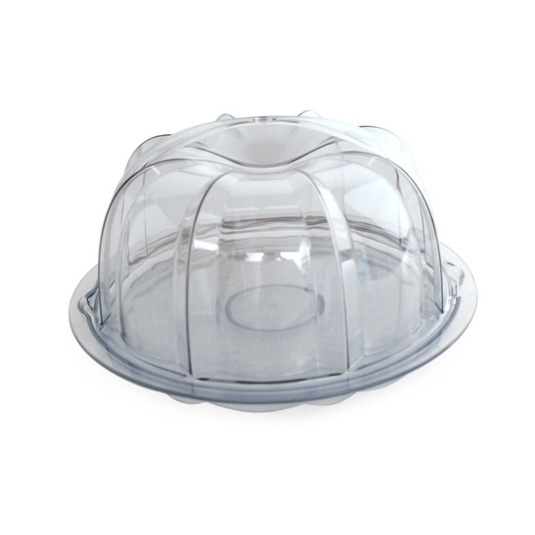Nordic Ware Deluxe Bundt Cake Keeper with Lid, Durable Clear Acrylic ...