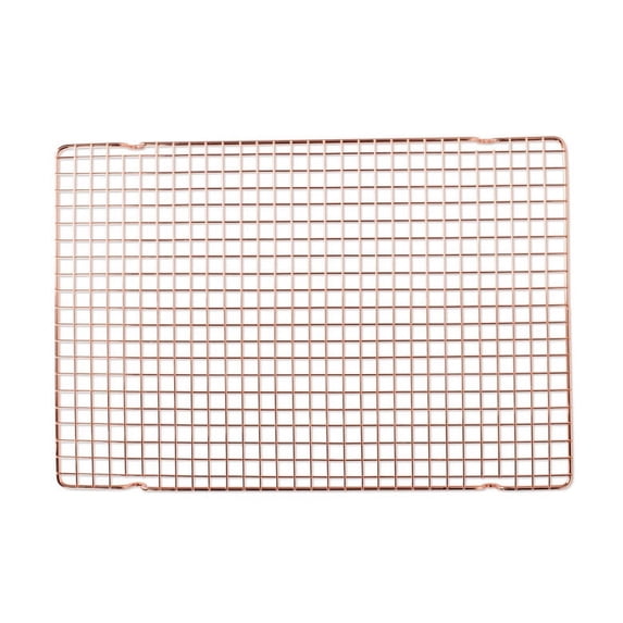 Nordic Ware Large Rectangular Copper-Plated Steel Cooling Rack ...