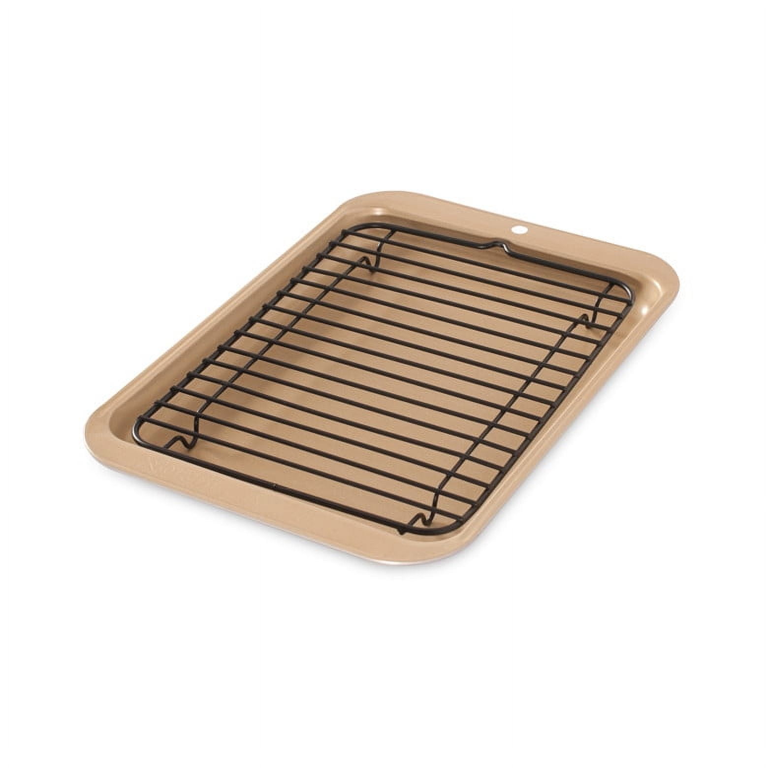 Nordic Ware Nonstick Compact Ovenware 2 Pc Broiler Set - Walmart.com