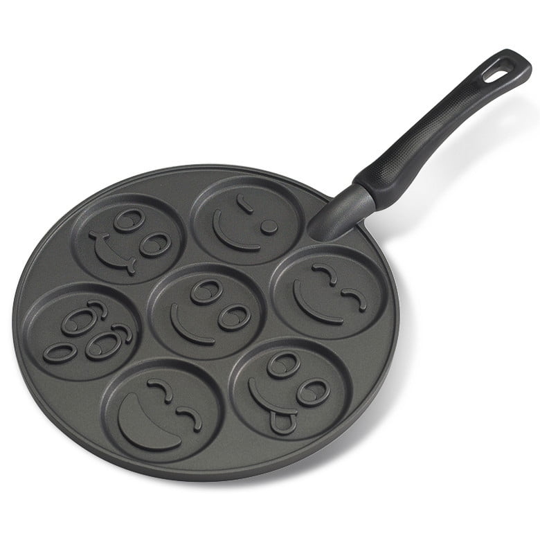 Free Shipping! Nordic Ware Smiley Face Pancake Pan - Walmart.com ...