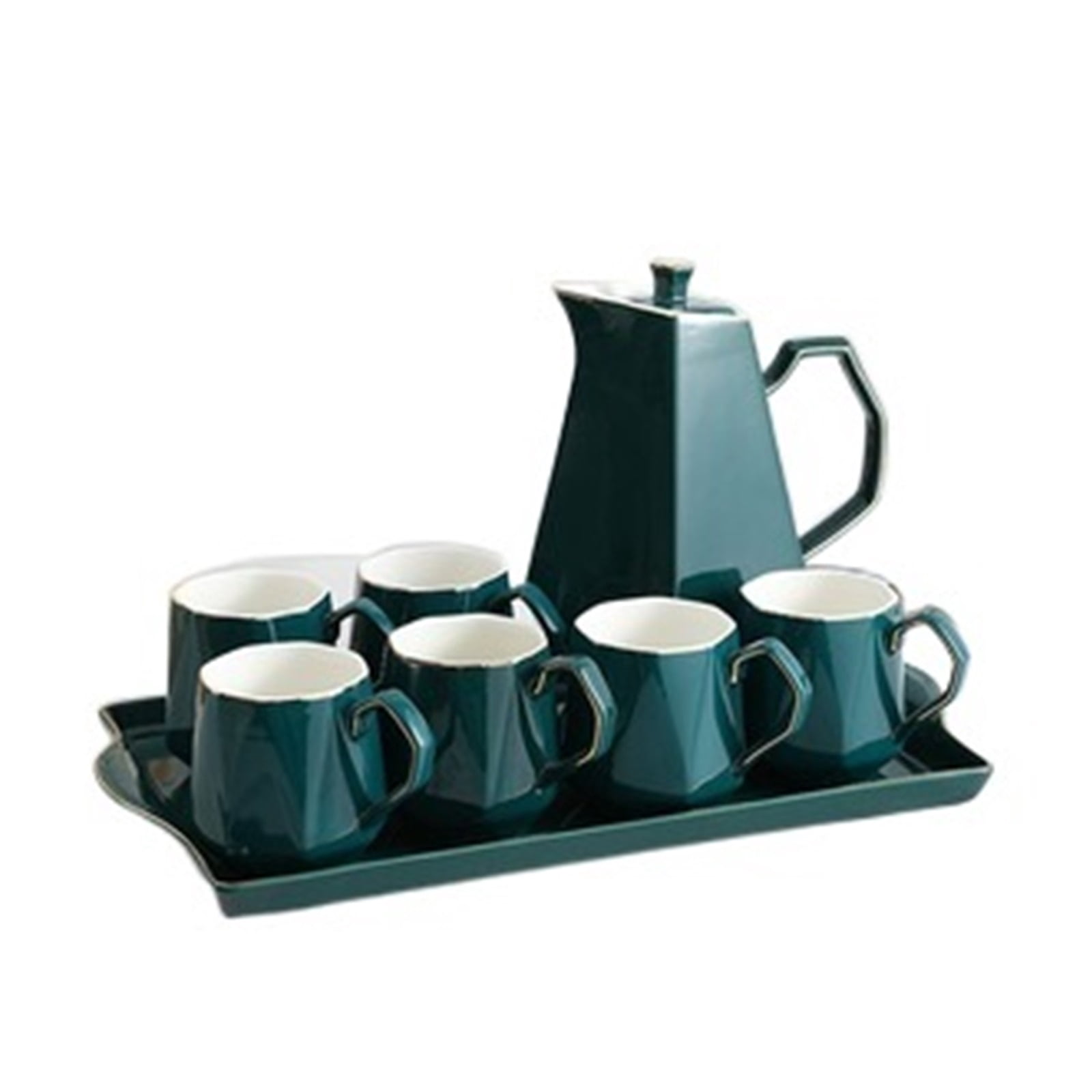 Nordic ceramic cold kettle set afternoon tea set teapot teacup home ...