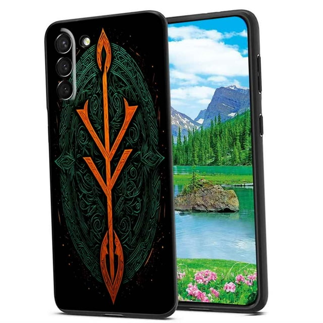 Nordic-rune-shape-pattern-351 Phone Case, Designed for Samsung Galaxy ...