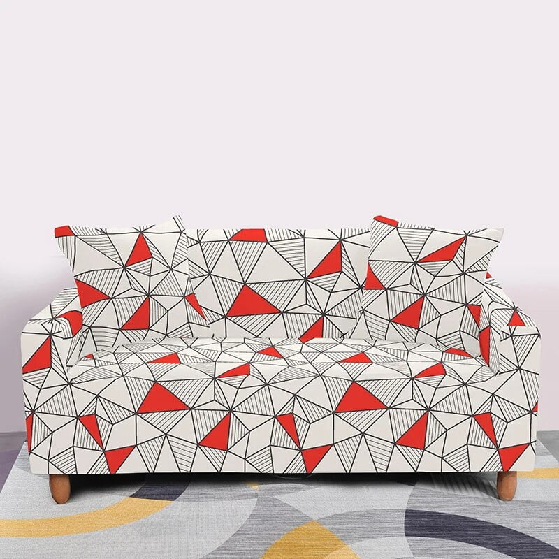 Nordic style Sofa Cover Chaise Sectional Elastic Stretch Slipcovers for ...