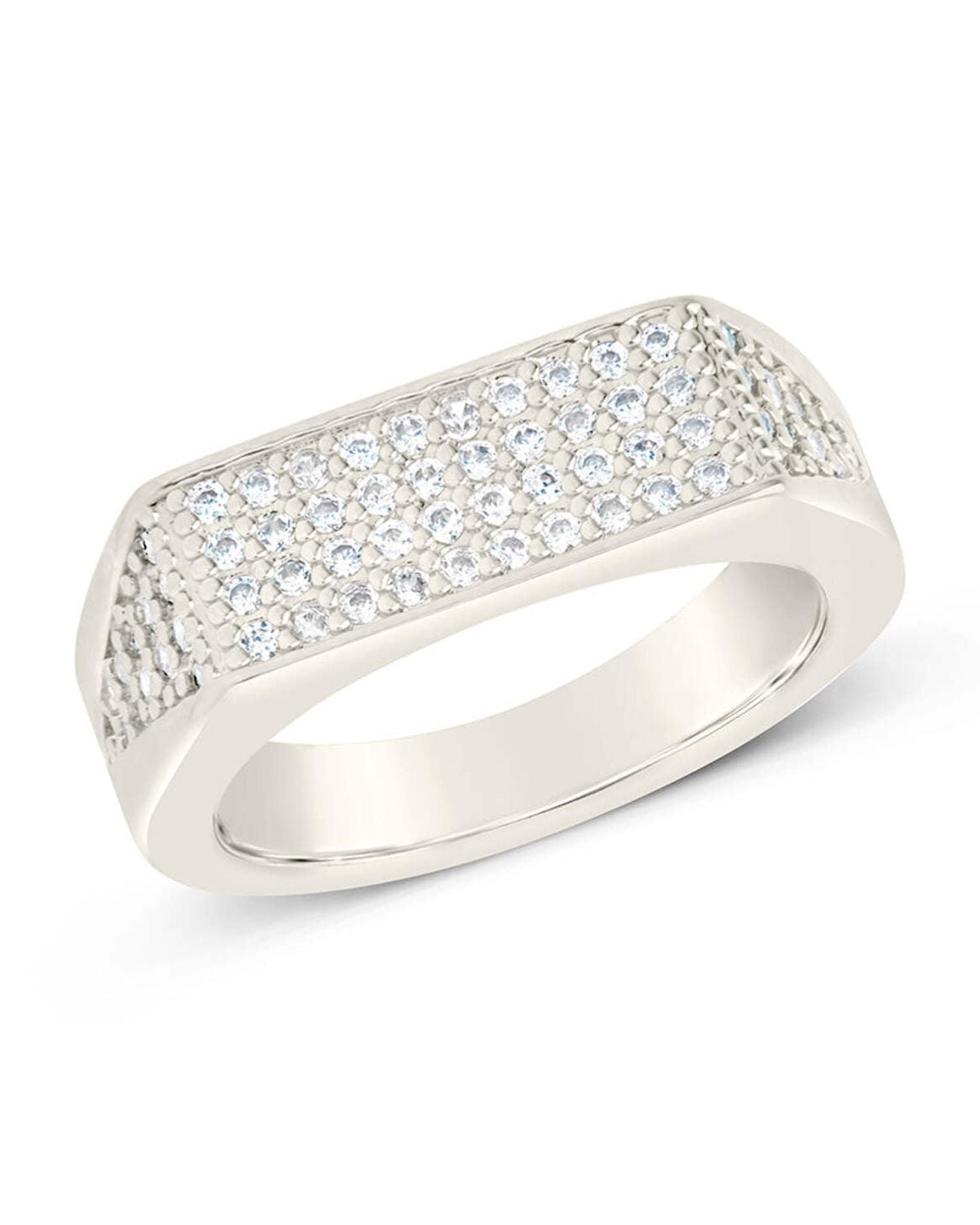 Noreen CZ Signet Ring - Walmart.com