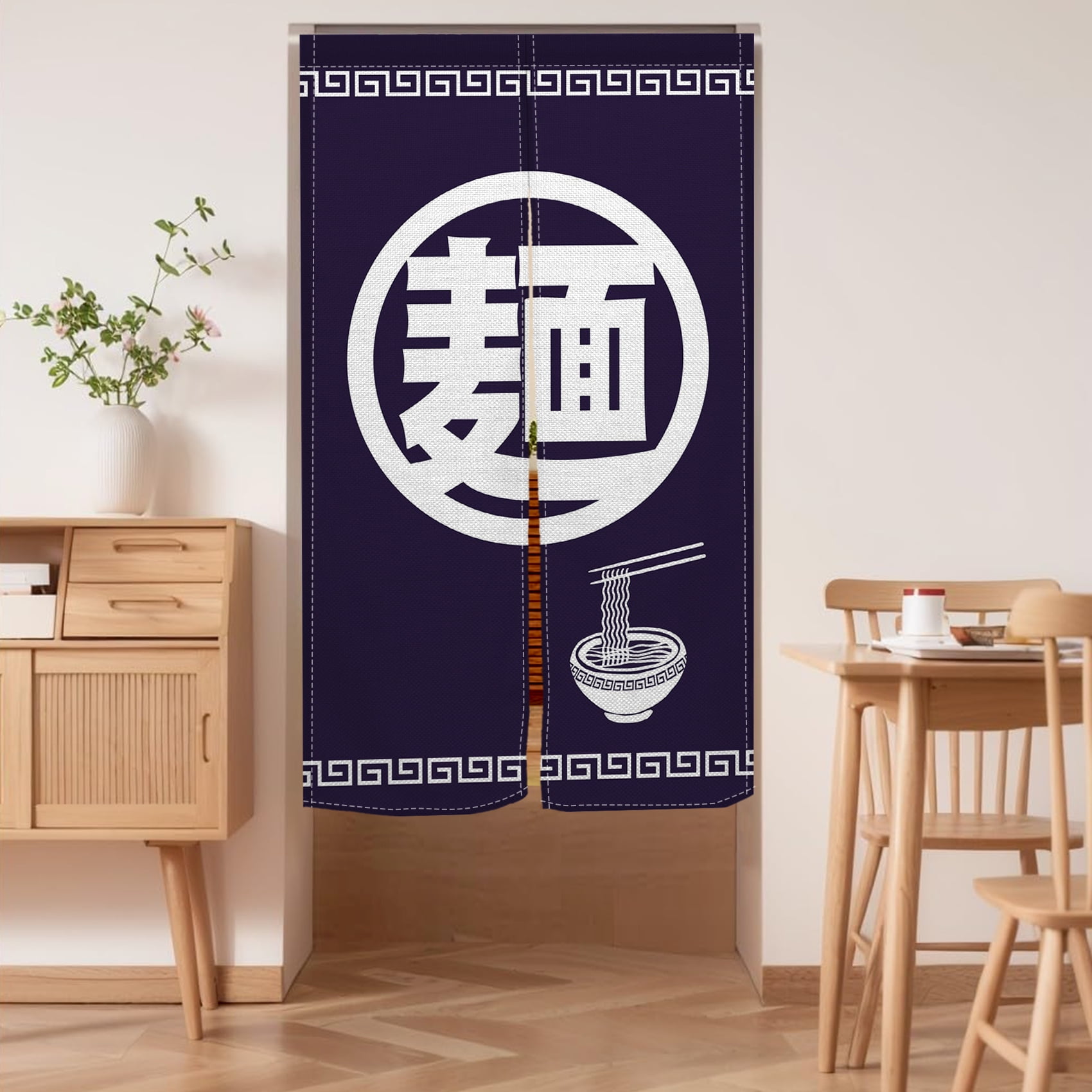 Noren Doorway Curtain Japanese Style Door Window Treatment Panels for ...