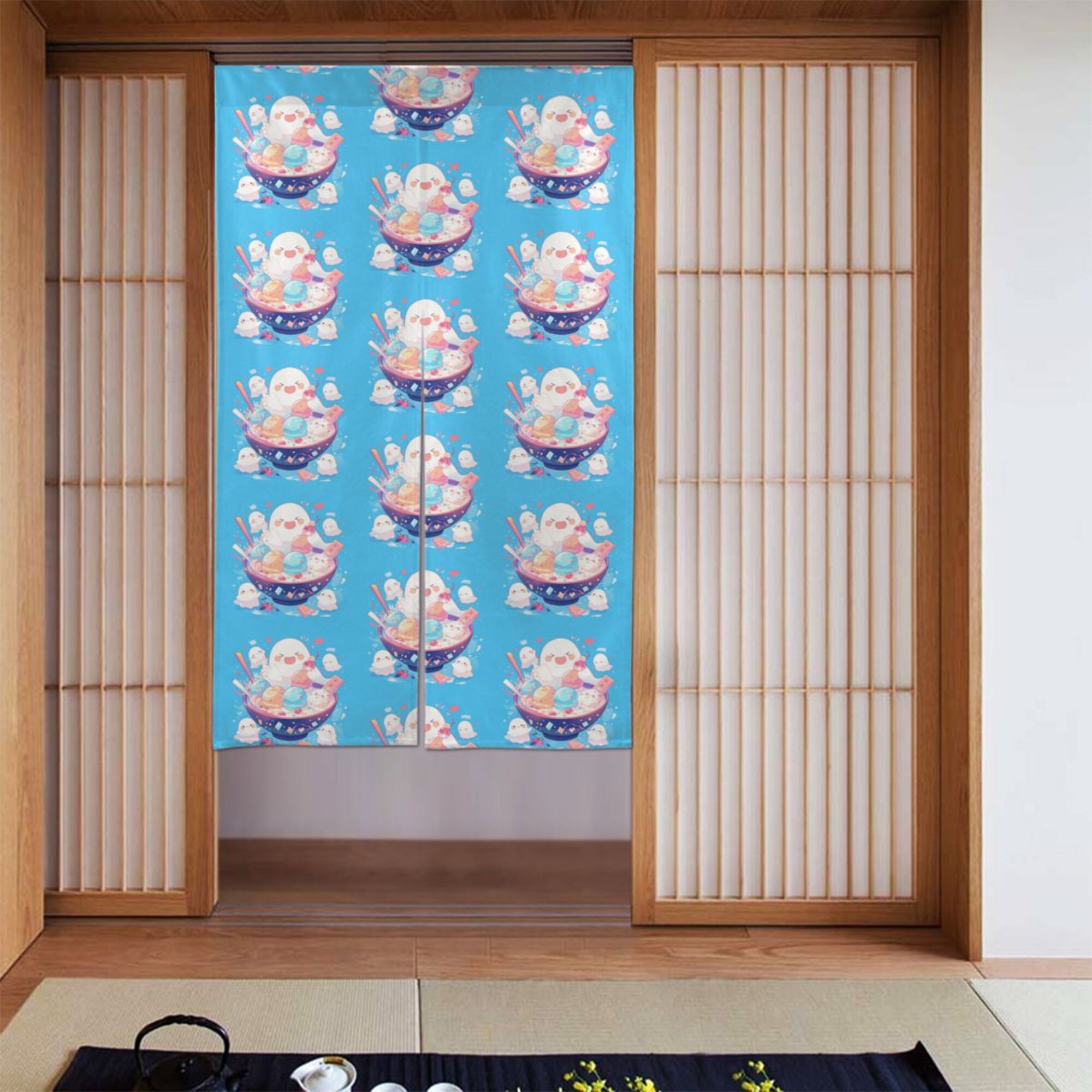Noren Japanese Style Doorway Curtain Printed Door Tapestry Room Divider ...