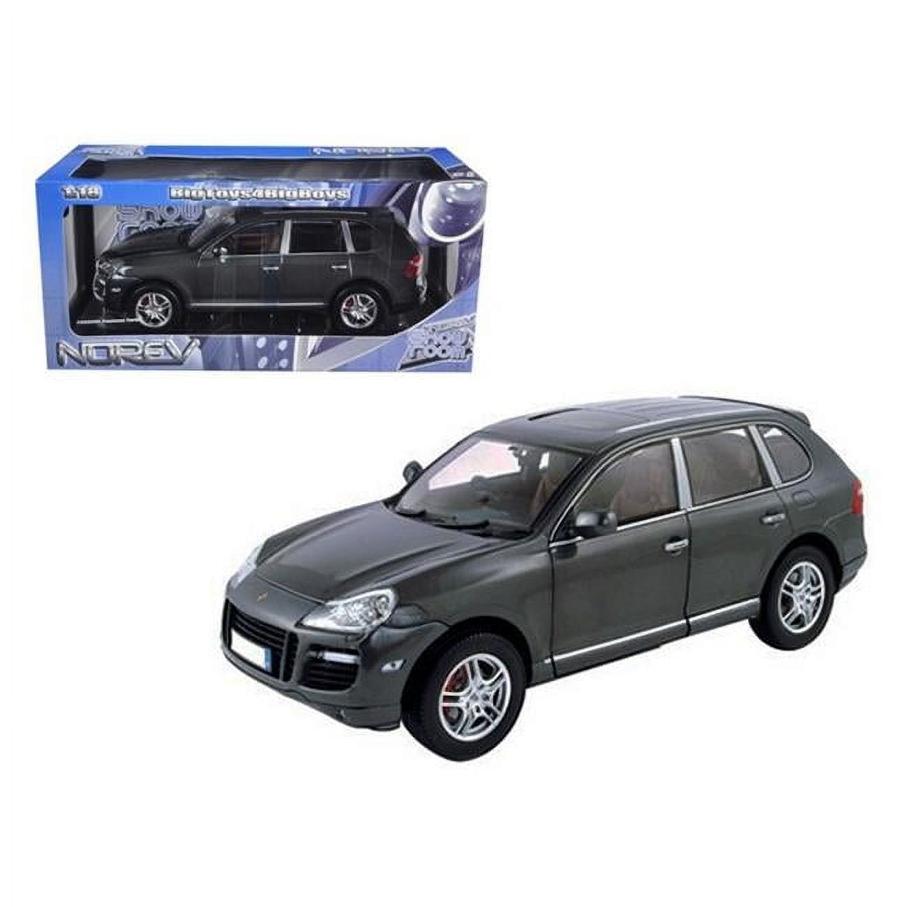 Porsche Cayenne Turbo Grey 1/18 Diecast Model Car by Norev - Walmart.com