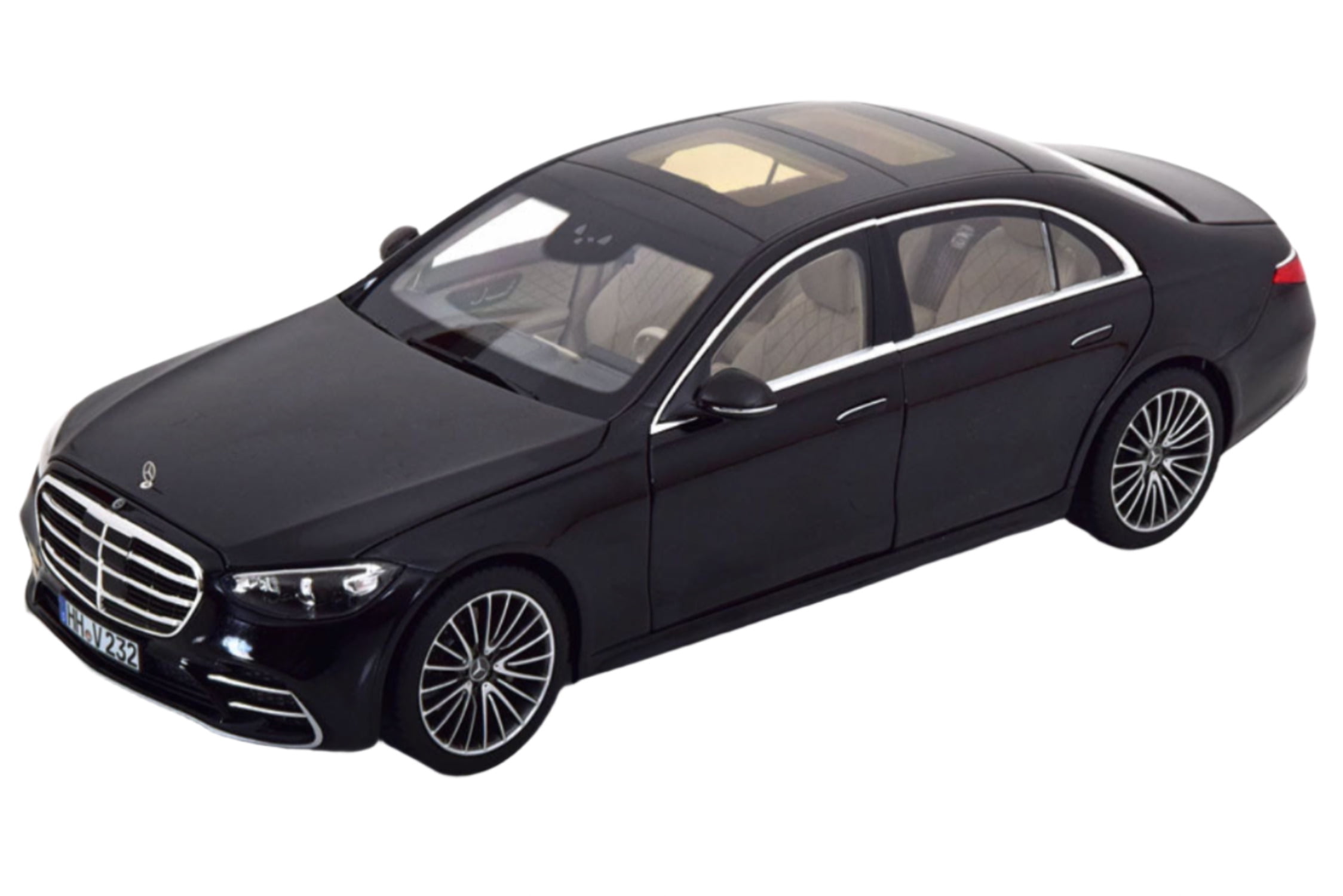 Norev 2021 Mercedes-Benz S-Class AMG (W223) Black Metallic 1:18 ...