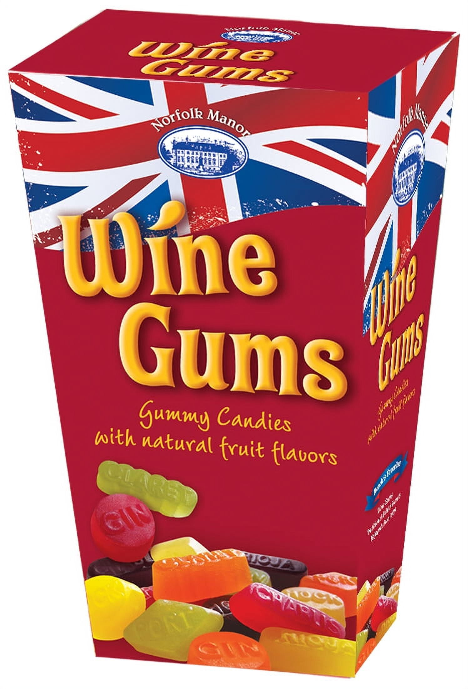 Norfolk Manor Wine Gums, Chewy Firm Sweets, 8.8oz (250g) Box - Walmart.com
