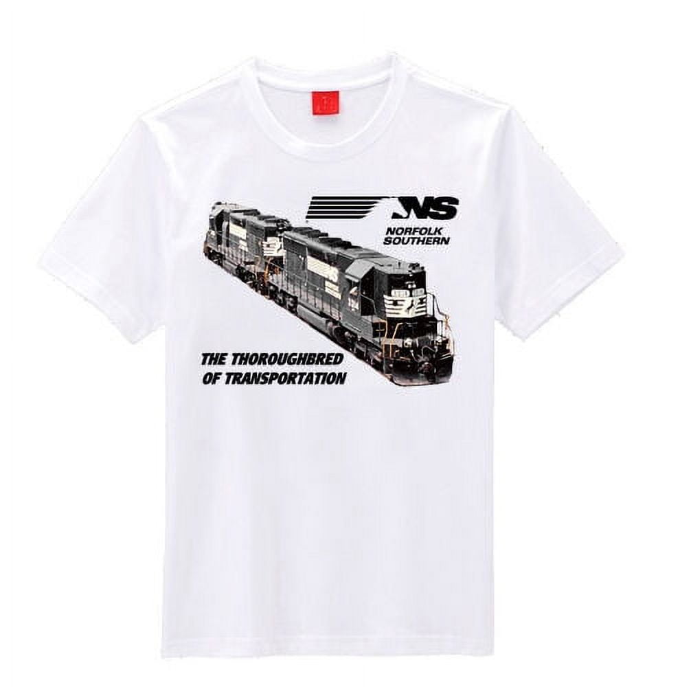 Norfolk Southern High Hoods SD40-2 GP38-2 Train T-Shirts - Walmart.com