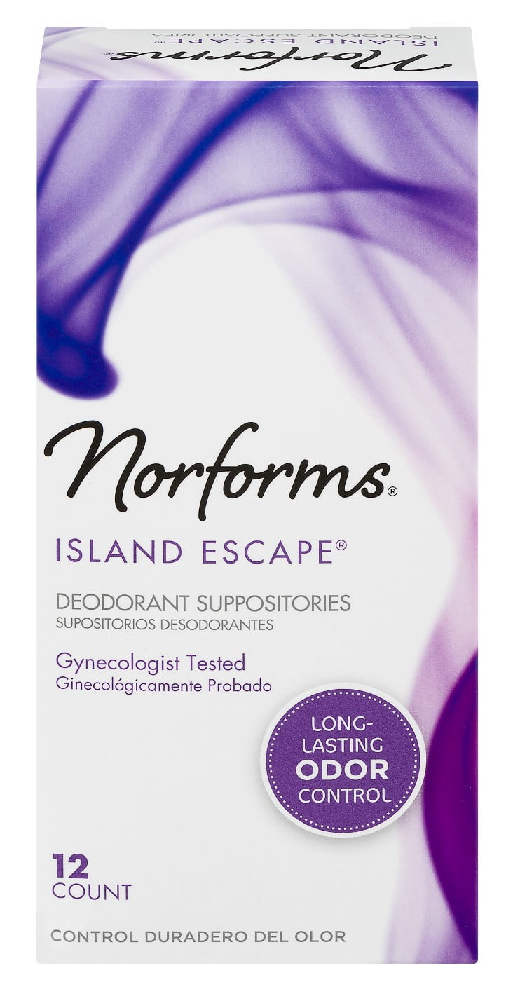 Norforms Suppositories Island Escape 12 Count (Pack of 3) - Walmart.com