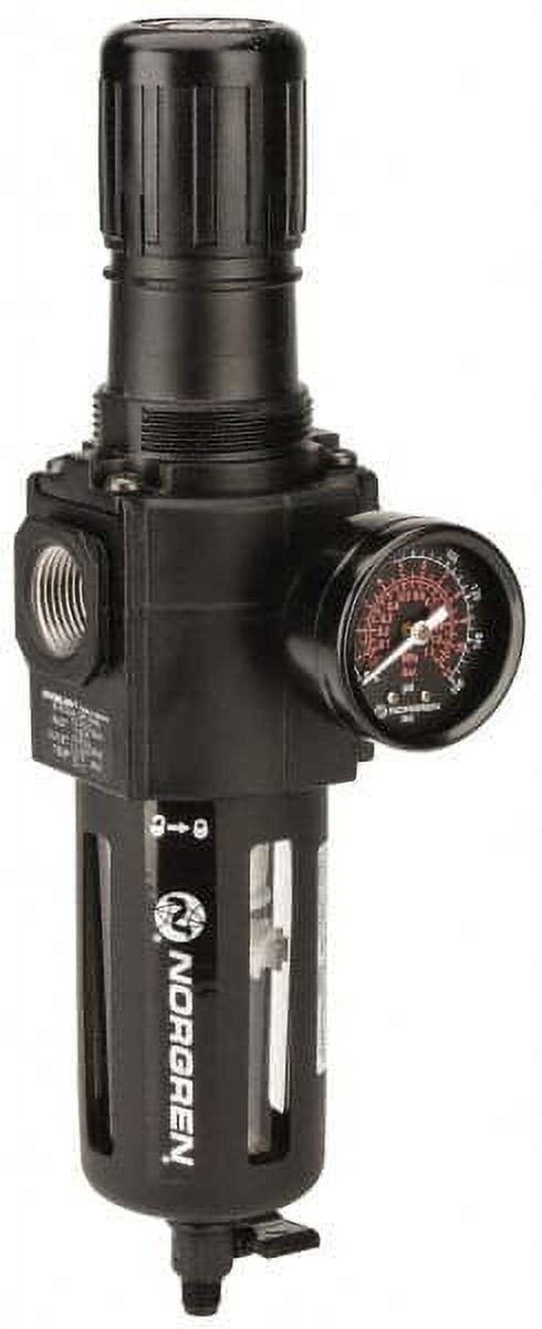 Norgren 3/4 NPT Standard 1 Pc Filter/Regulator FRL Unit with Pressure ...