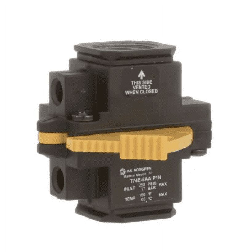 Norgren T74E-6AA-P1N 3/4" PTF Ported 3/2 Lockout Valve - Walmart.com