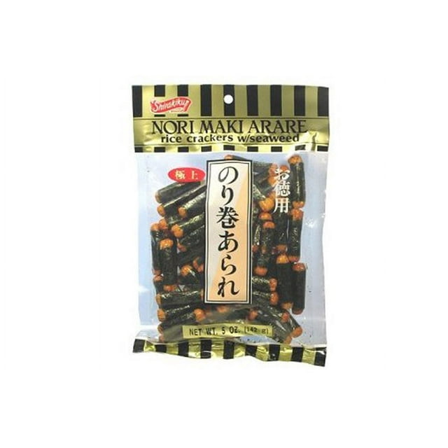 Nori Arare (Rice Crackers with Seaweed) - 5oz (Pack of 12) - Walmart.com