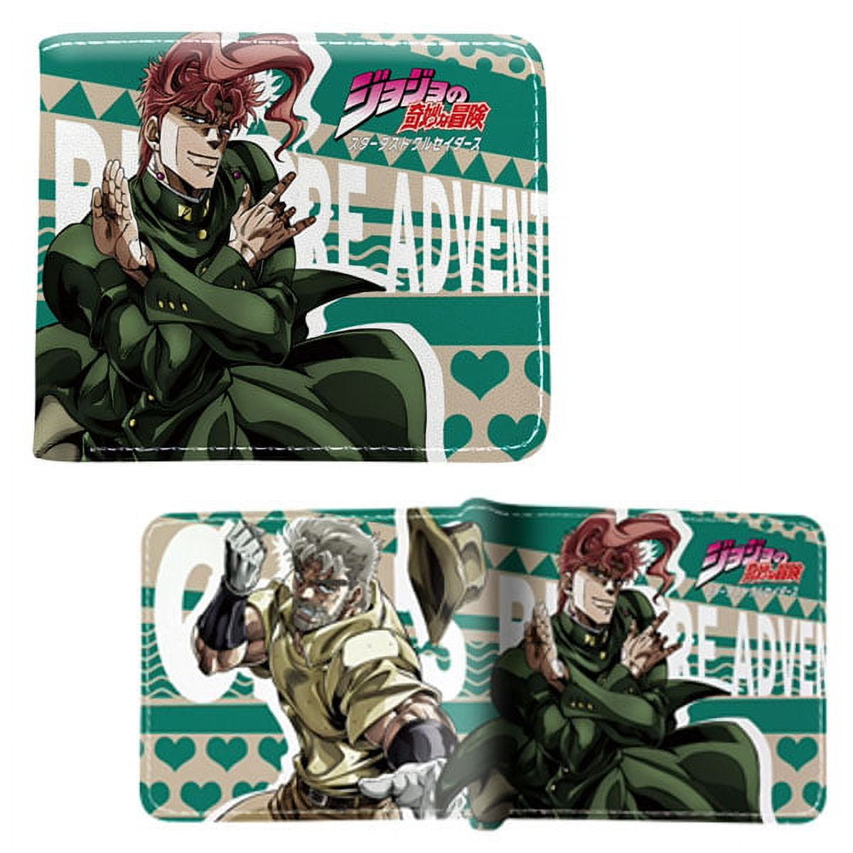 Noriaki Kakyoin Style A - Jojo's Bizarre Adventure 4x5" Bi-Fold Wallet ...
