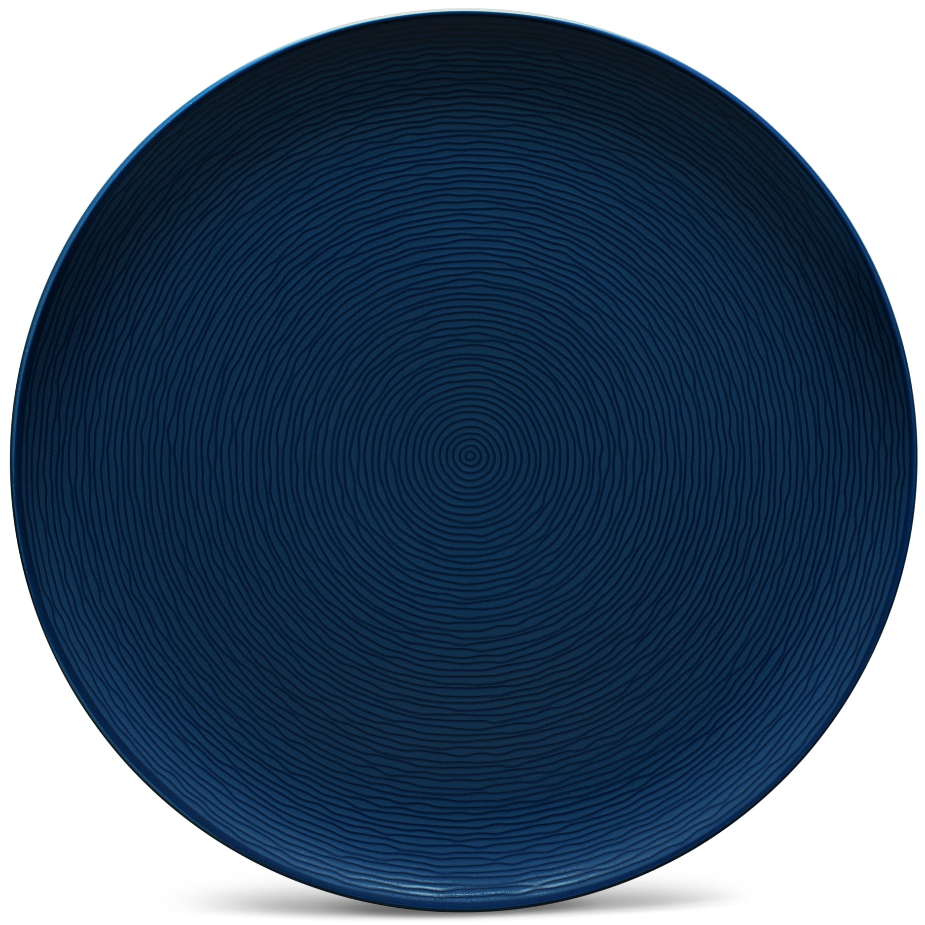 Noritake Colorscapes NoN Swirl (Navy on Navy) Round Platter - Walmart.com