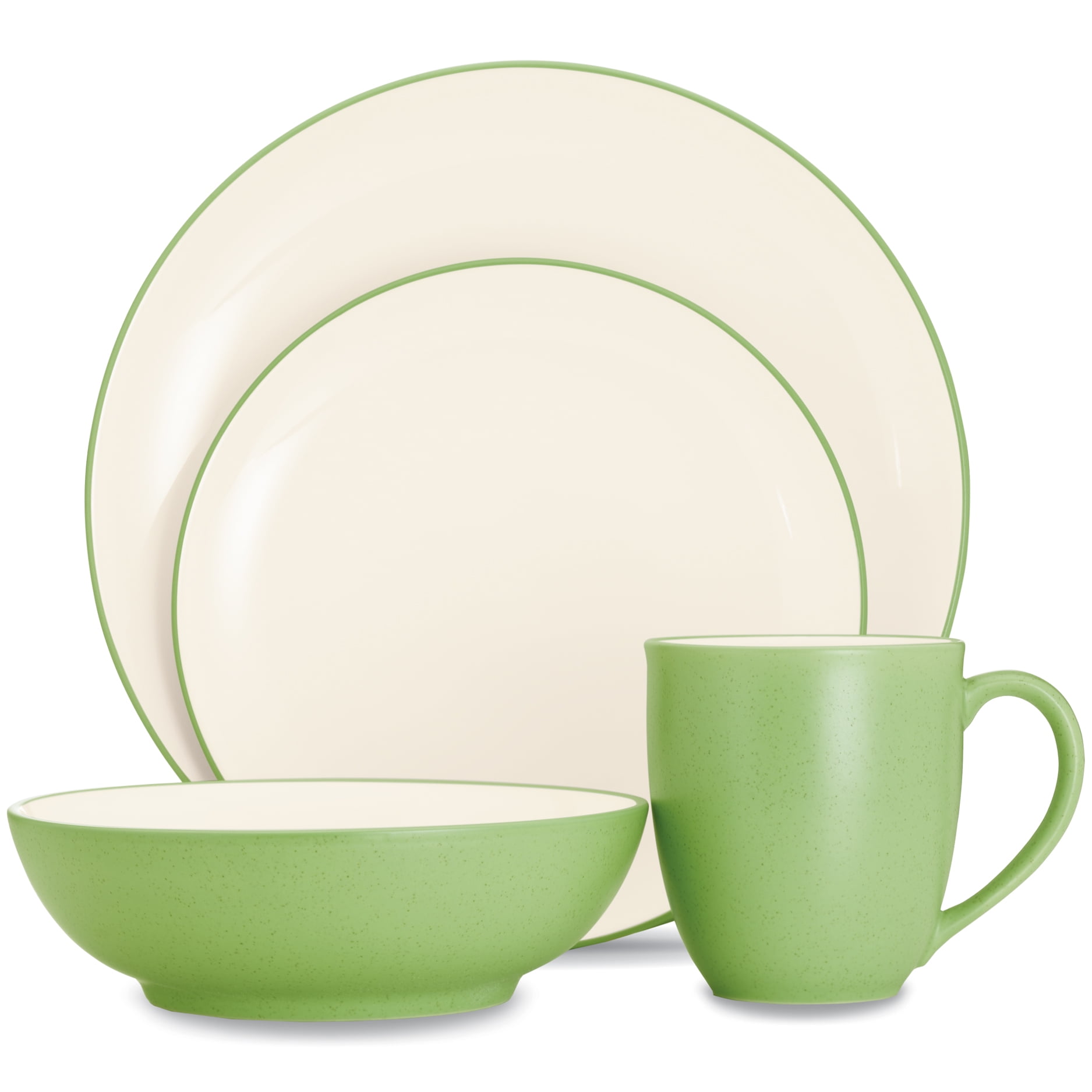 Noritake Colorwave Apple 4-Piece Coupe Place Setting - Walmart.com