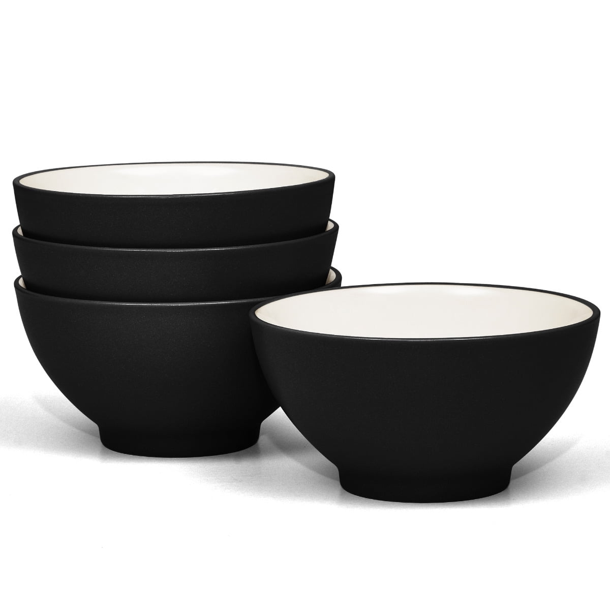 Noritake Colorwave Graphite Set of 4 Rice Bowls - Walmart.com