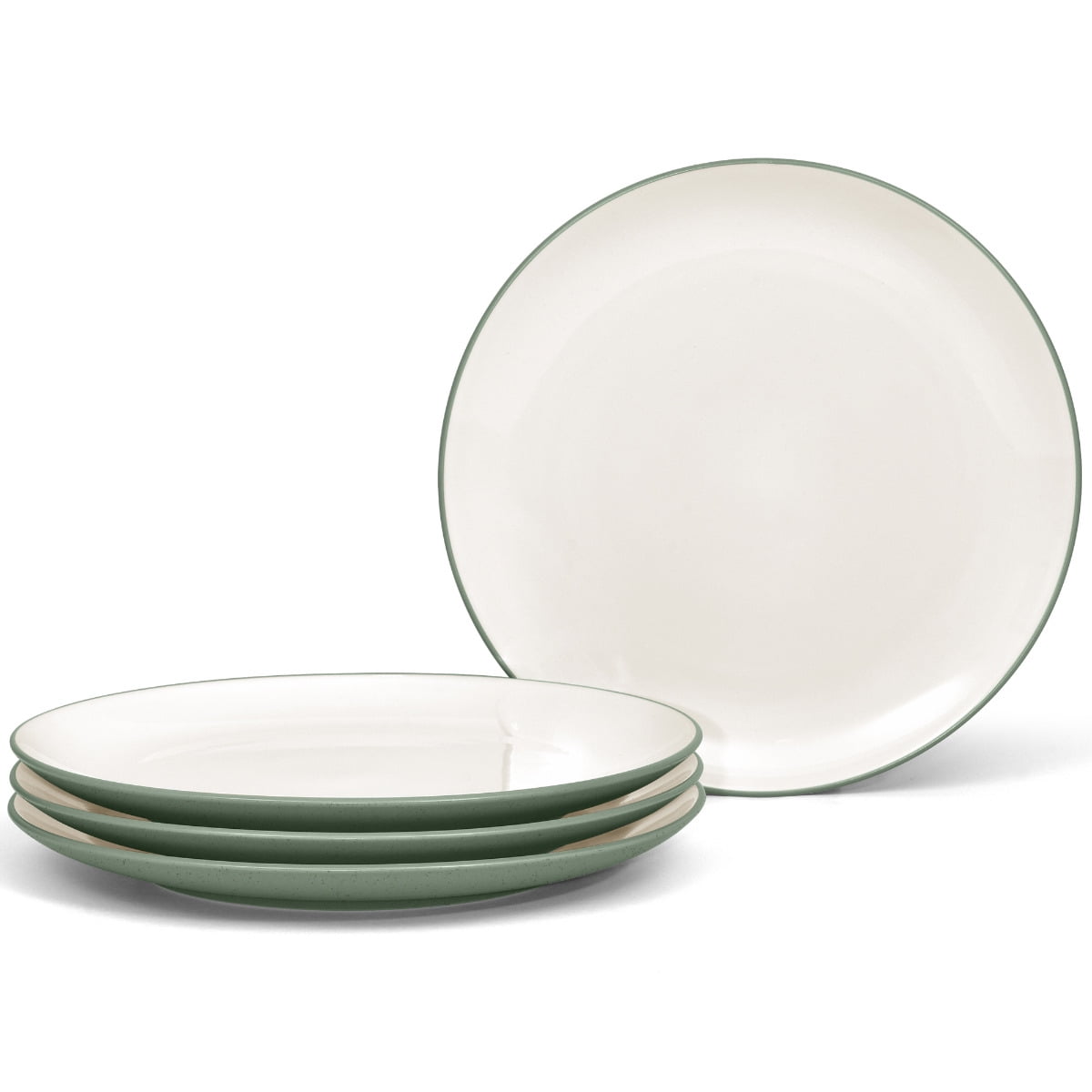 Noritake Colorwave Green Set of 4 Coupe Dinner Plates - Walmart.com