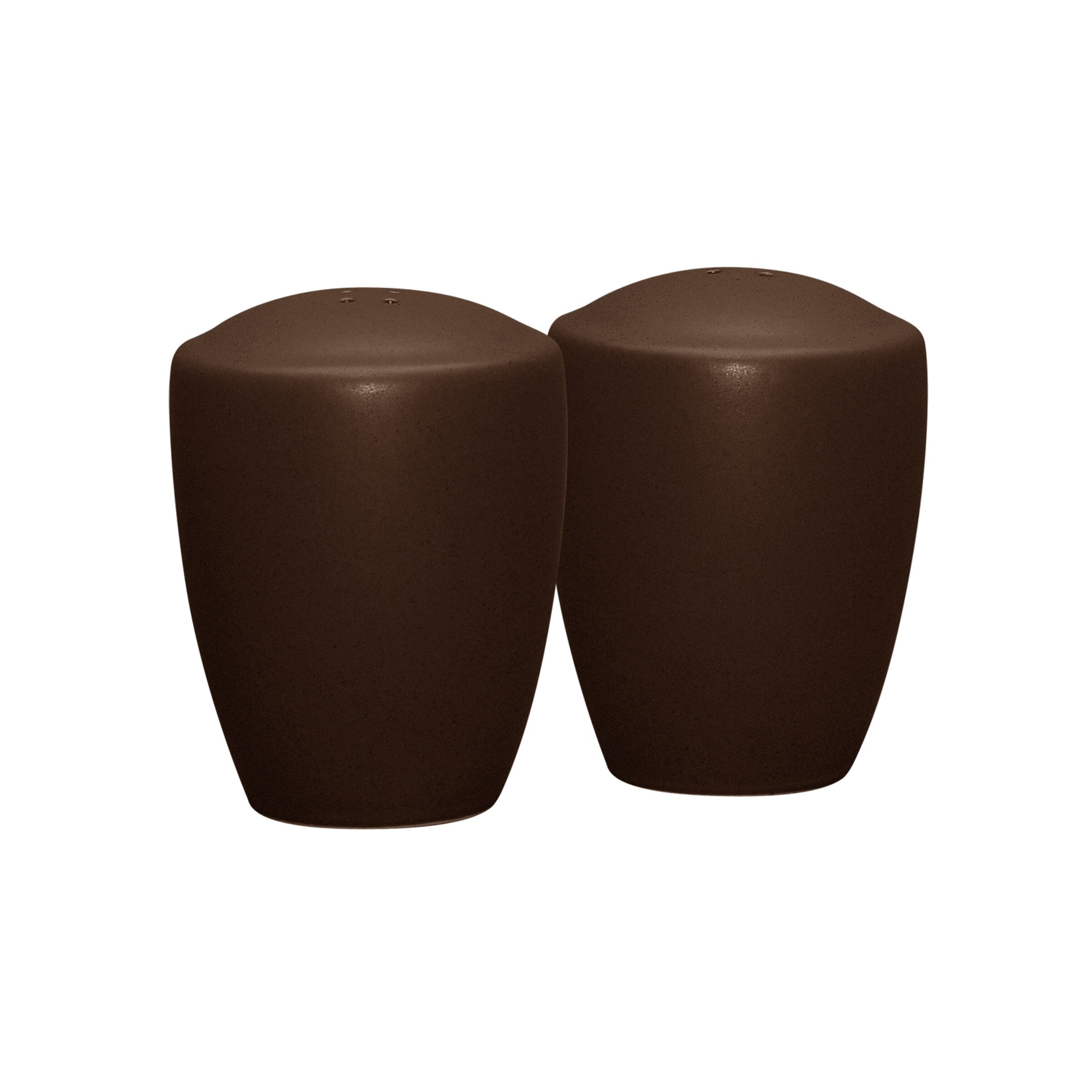 Noritake Colorwave Salt & Pepper, 3-3/8" Chocolate - Walmart.com