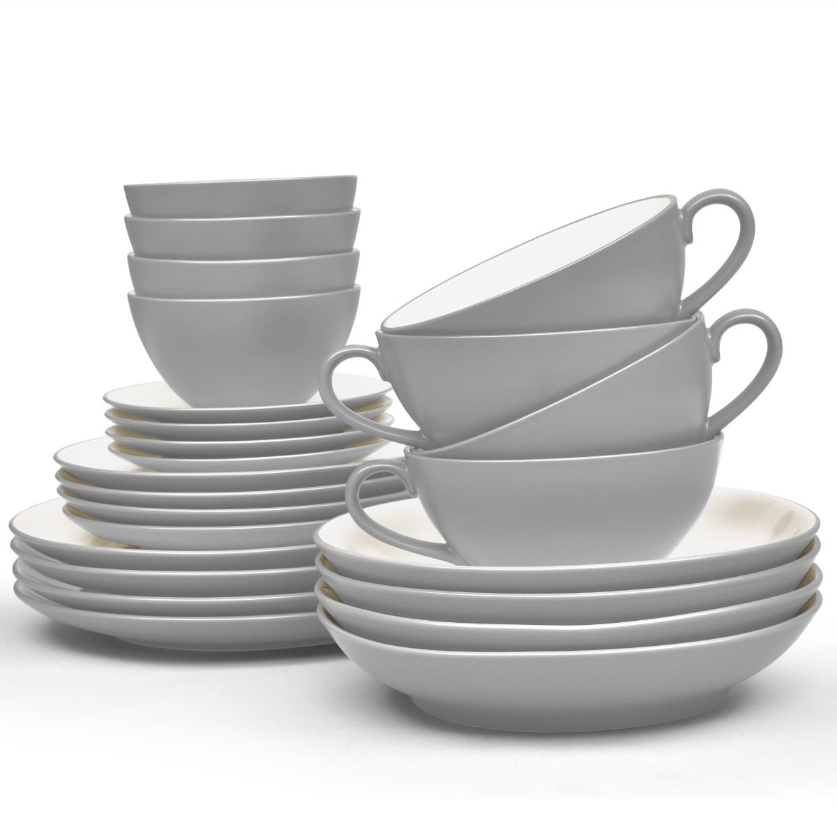 Noritake Colorwave Slate 24-Piece Dinnerware Set, Service for 4 ...
